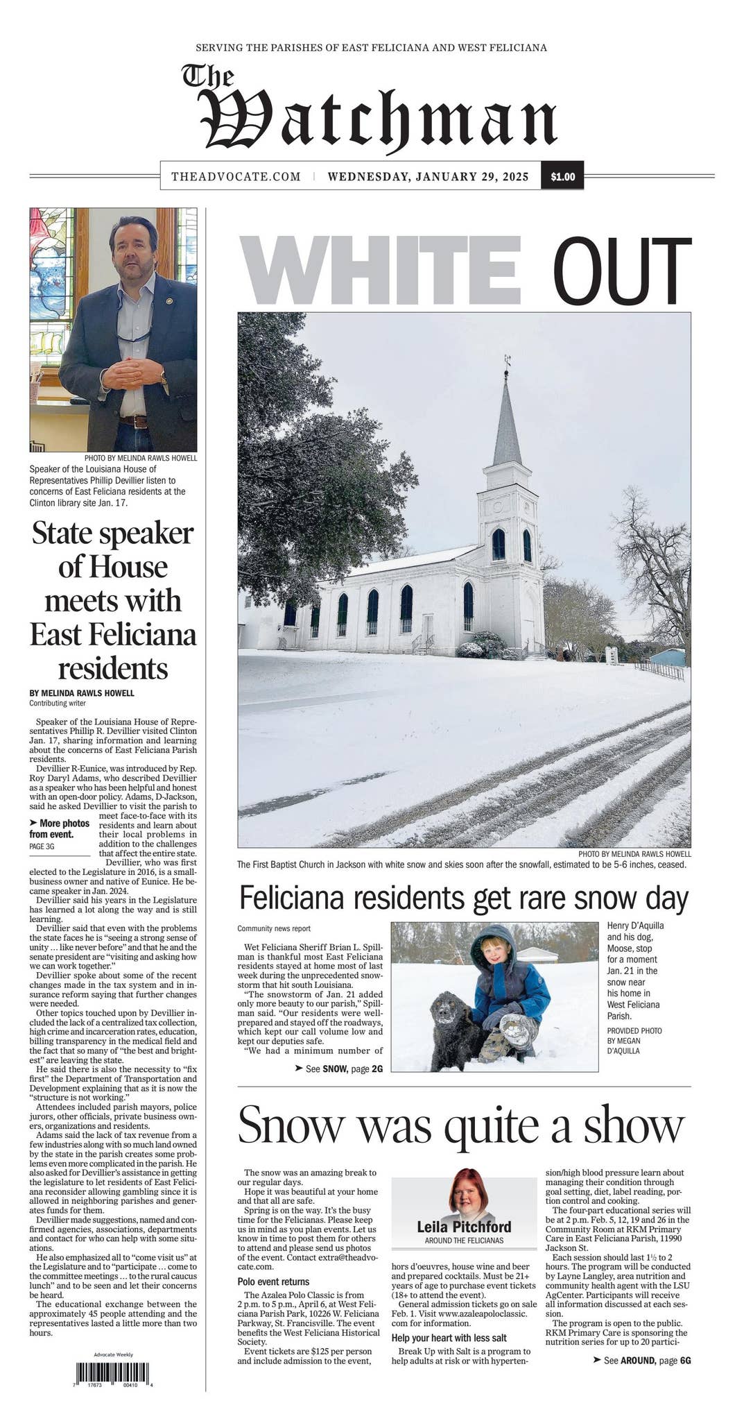 The Watchman 01-29-2025 by The Advocate - Issuu