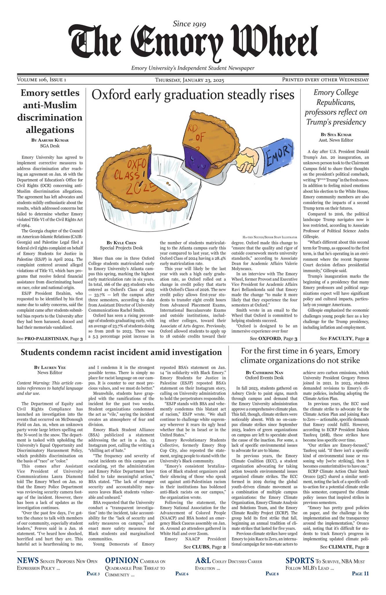 Jan. 23, 2025 by The Emory Wheel - Issuu