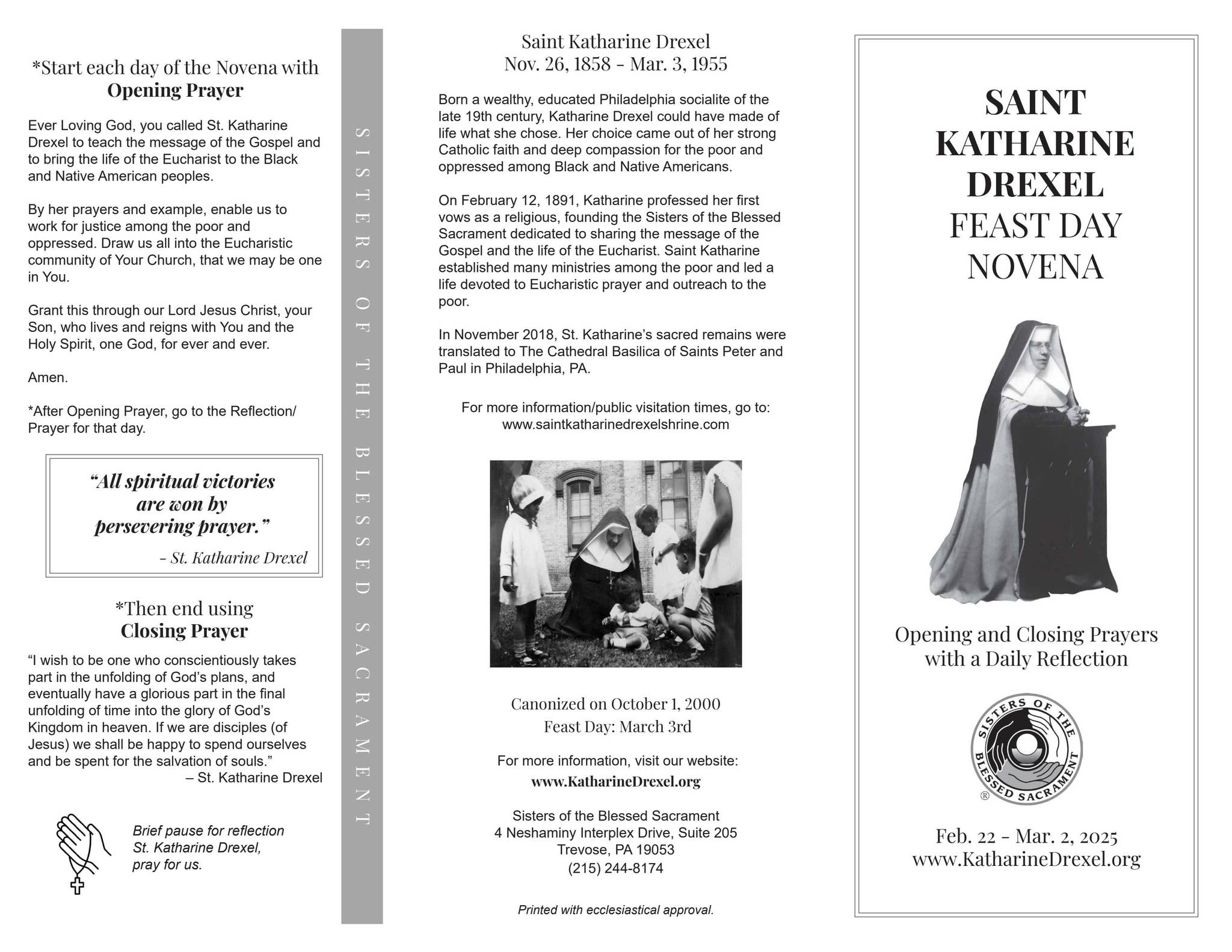 25SKD Novena Brochure_FINAL by The Catholic Foundation of Greater ...