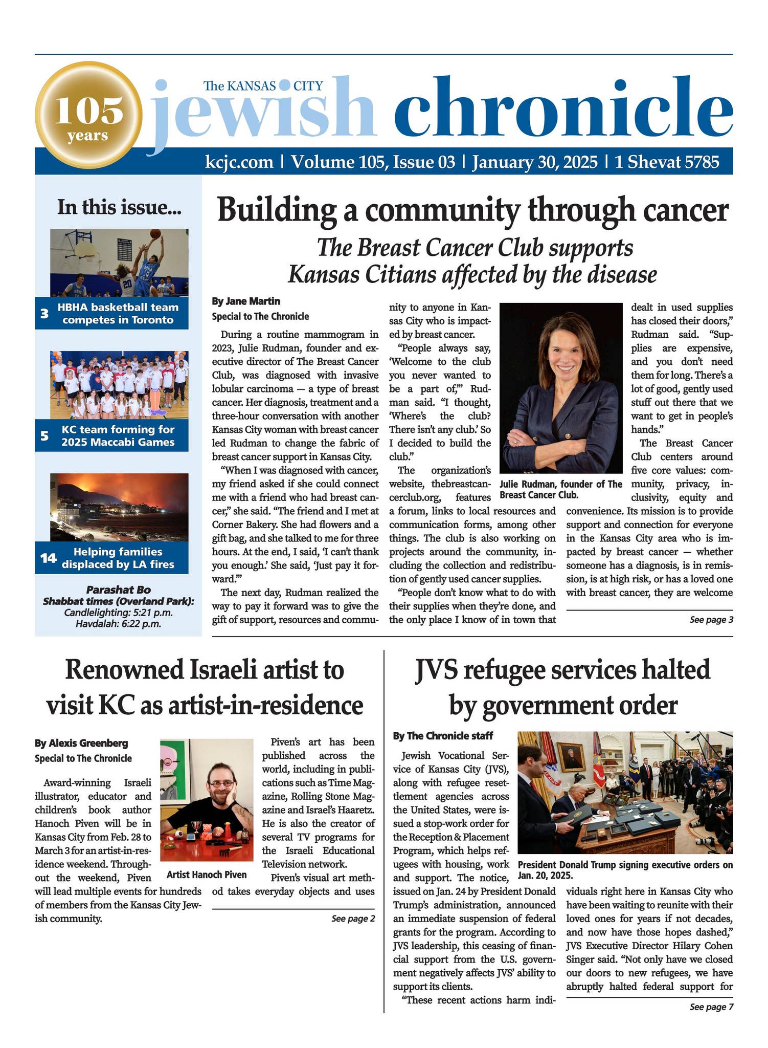 Kansas City Jewish Chronicle 01.30.25 by jewish-kc - Issuu