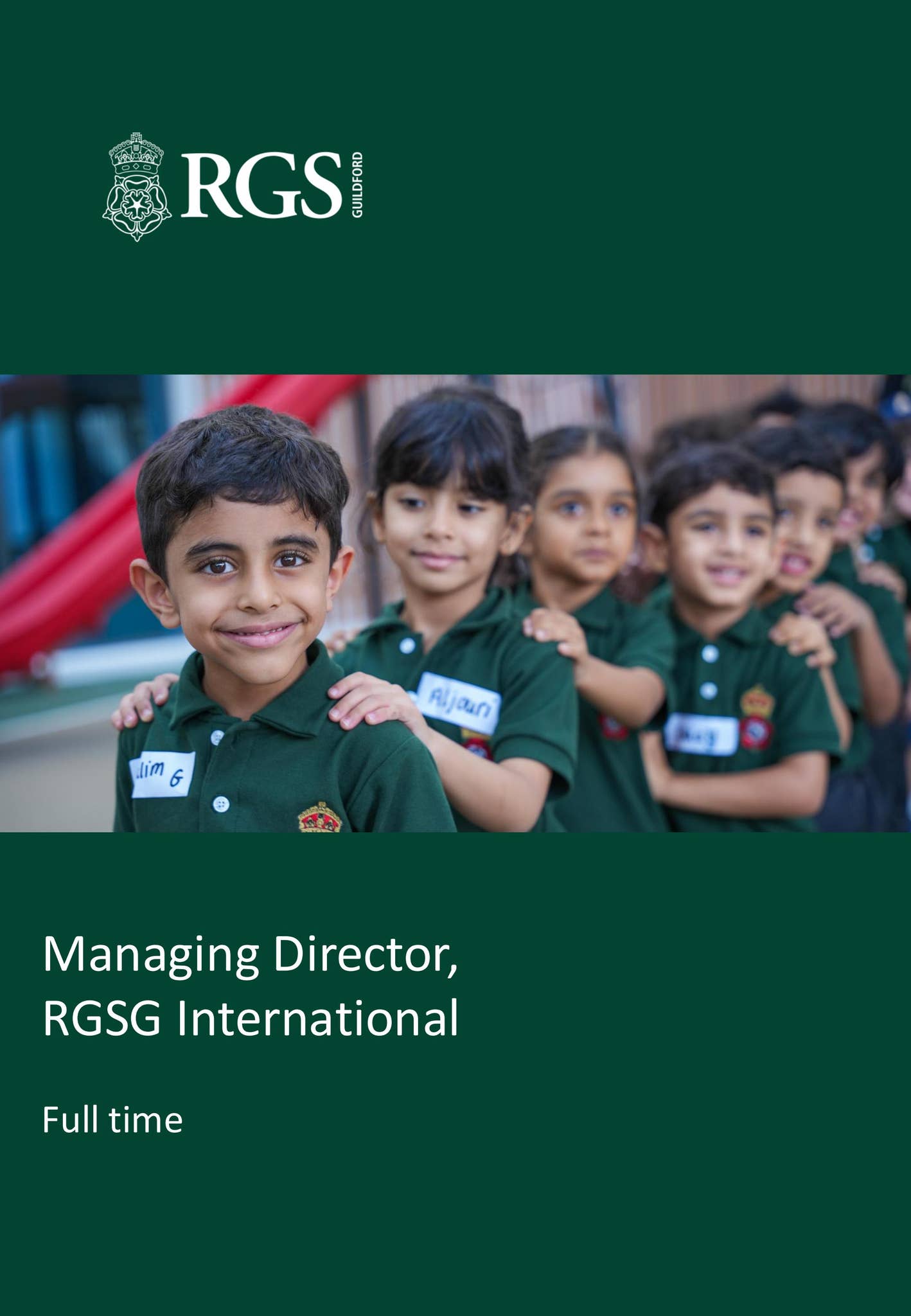 Managing Director, RGSG International by RGS Guildford - Issuu