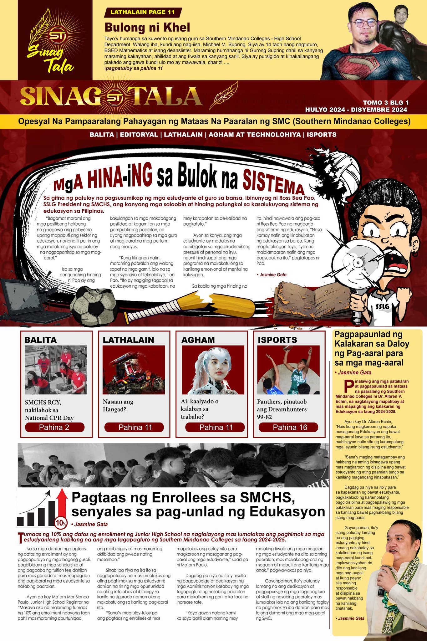 SINAG TALA 2025 by Khel Mengid - Issuu