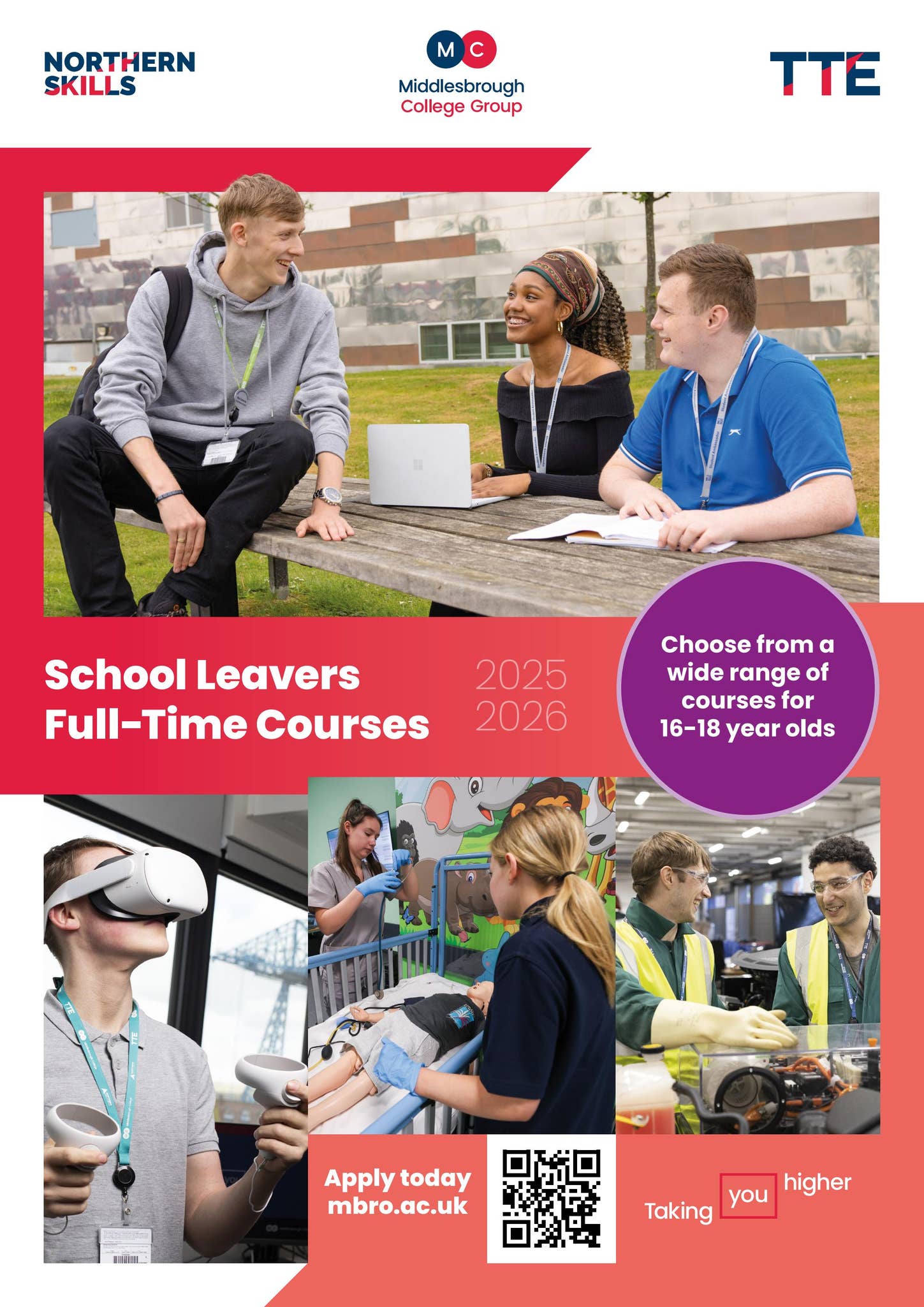 Full-time Courses leaflet 25/26 by Middlesbrough College - Issuu