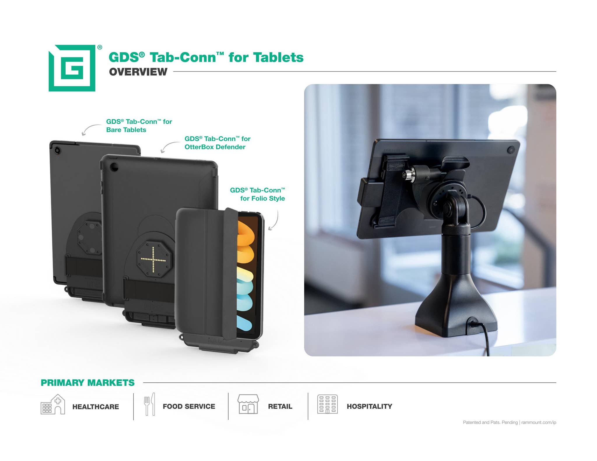 Buyer's Guide: GDS® Tab-Conn™ for Tablets by RAM Mounts - Issuu