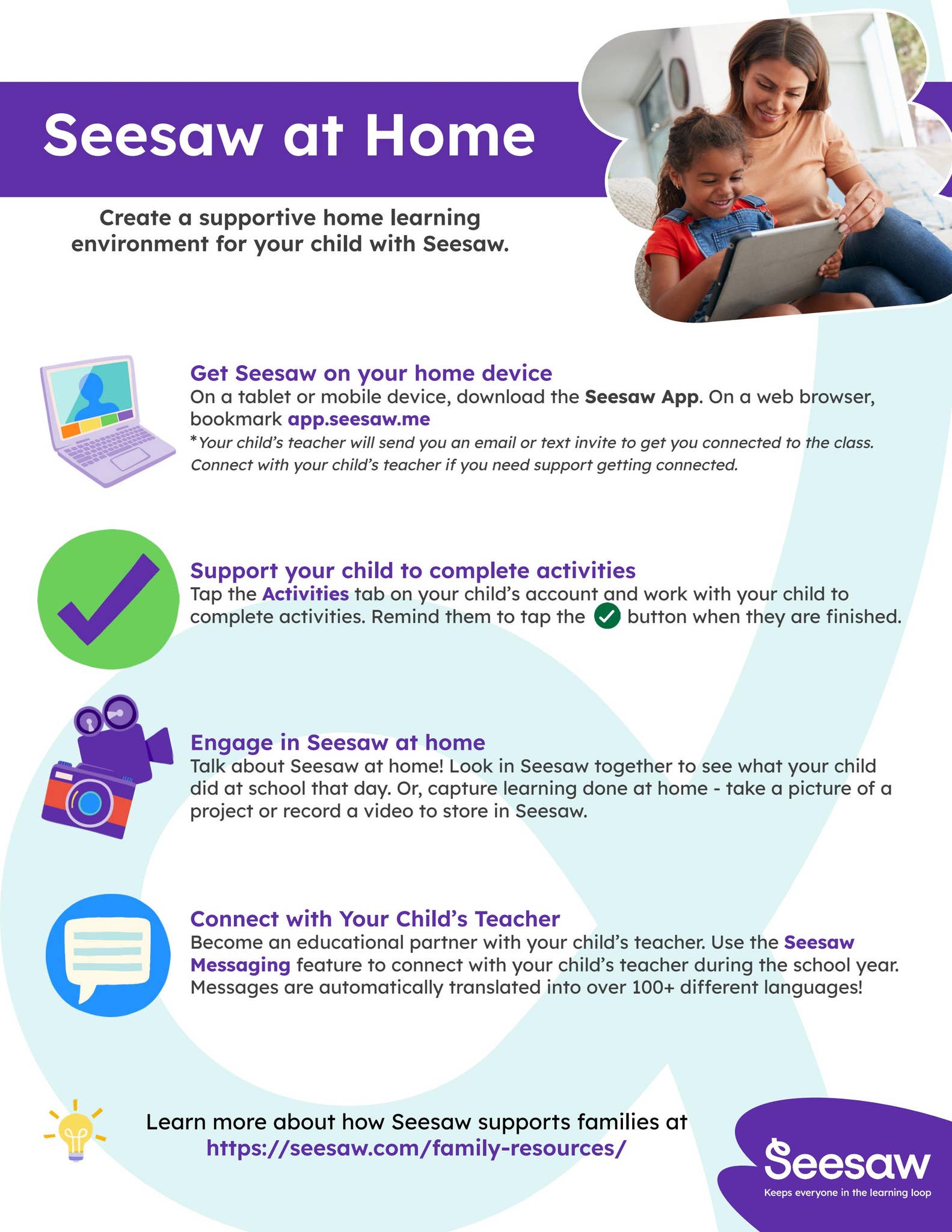 Seesaw at Home by seesawlearning - Issuu