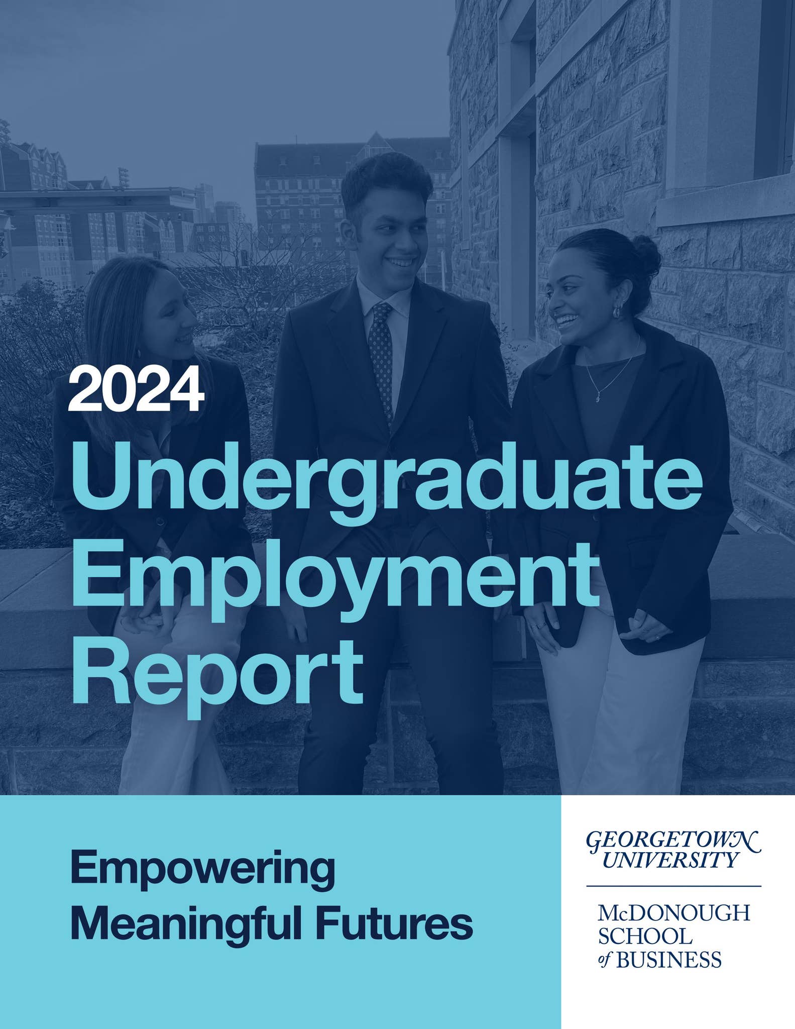 2024 Undergraduate Employment Report by Georgetown University McDonough ...