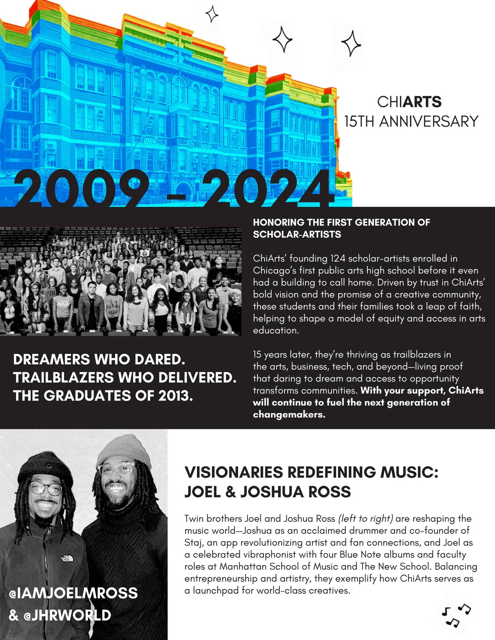 Class of 2013 - Celebrating ChiArts' 15th Anniversary by The Chicago ...