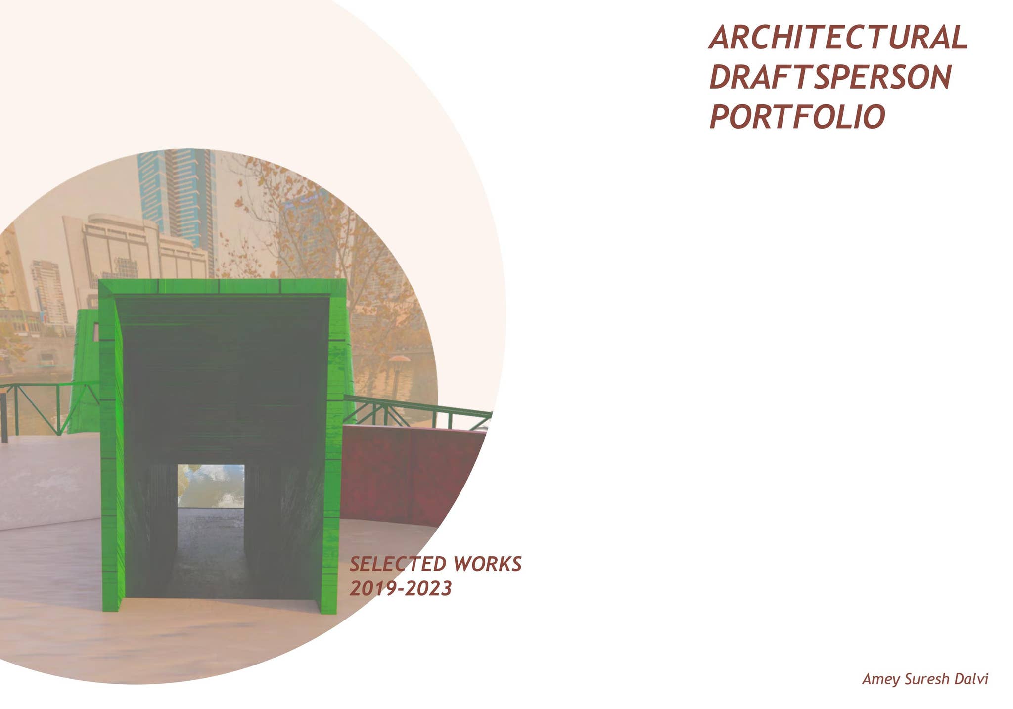 Architectural Draftsperson Portfolio by Amey Dalvi - Issuu