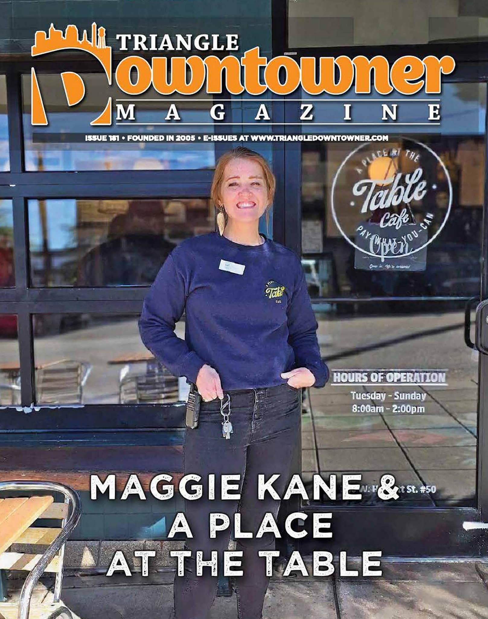 Maggie Kane & A Place at the Table: Triangle Downtowner Magazine, Issue ...