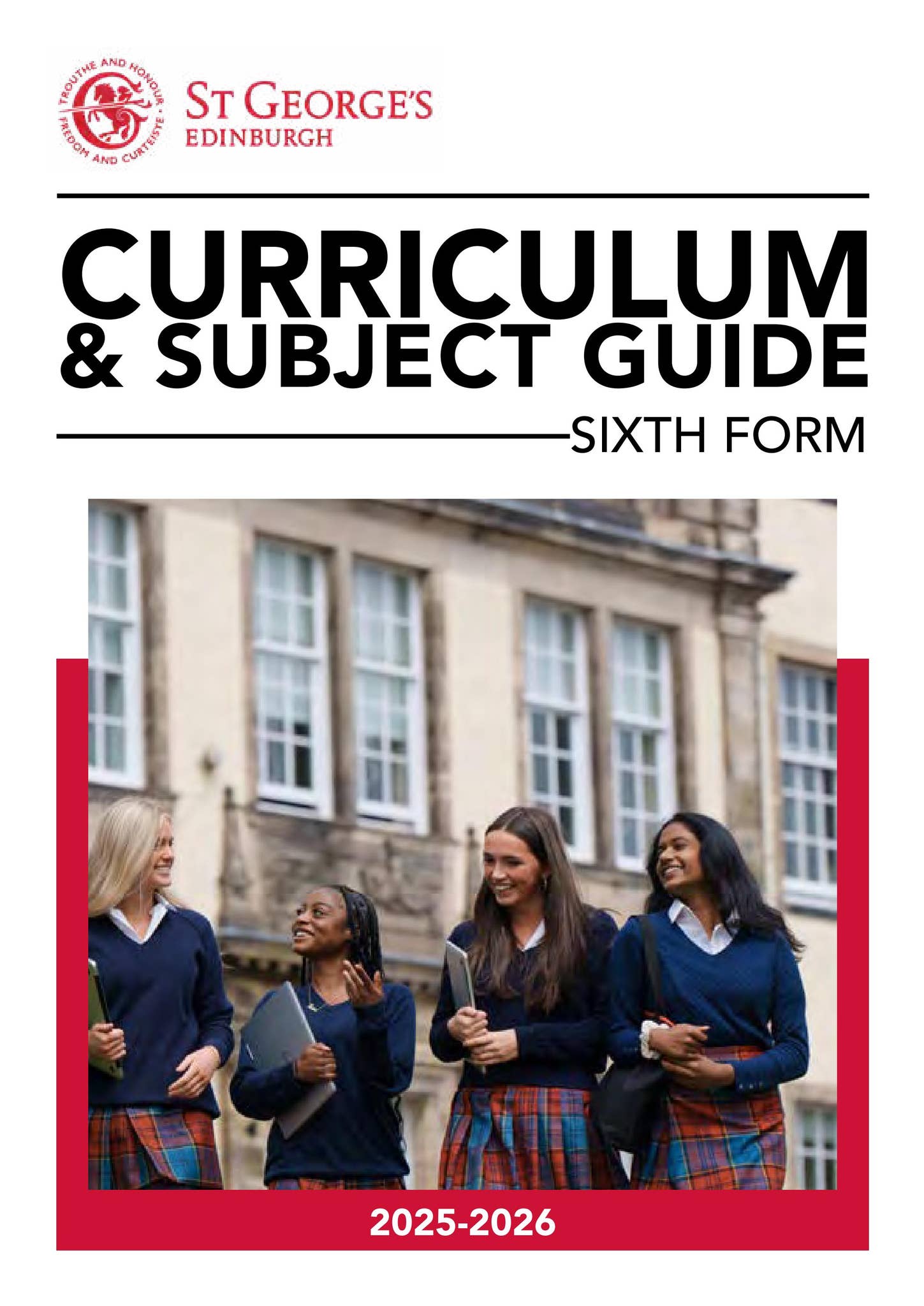 Sixth Form Curriculum & Subject Guide 2025-2026 by St George's School ...