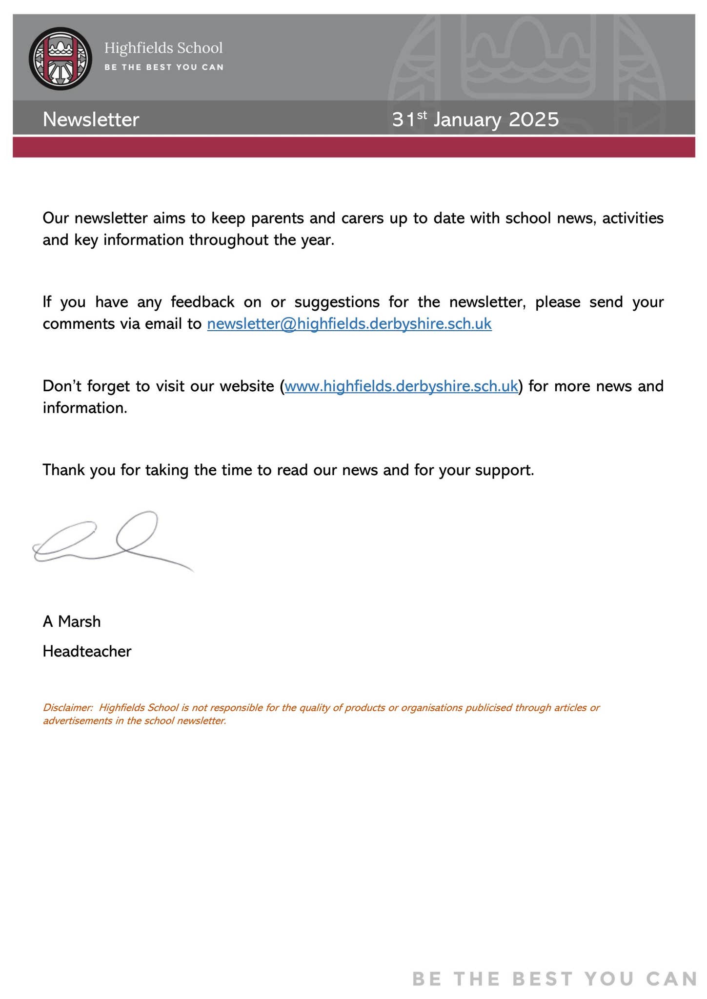 Issue 40 by Highfields School - Issuu