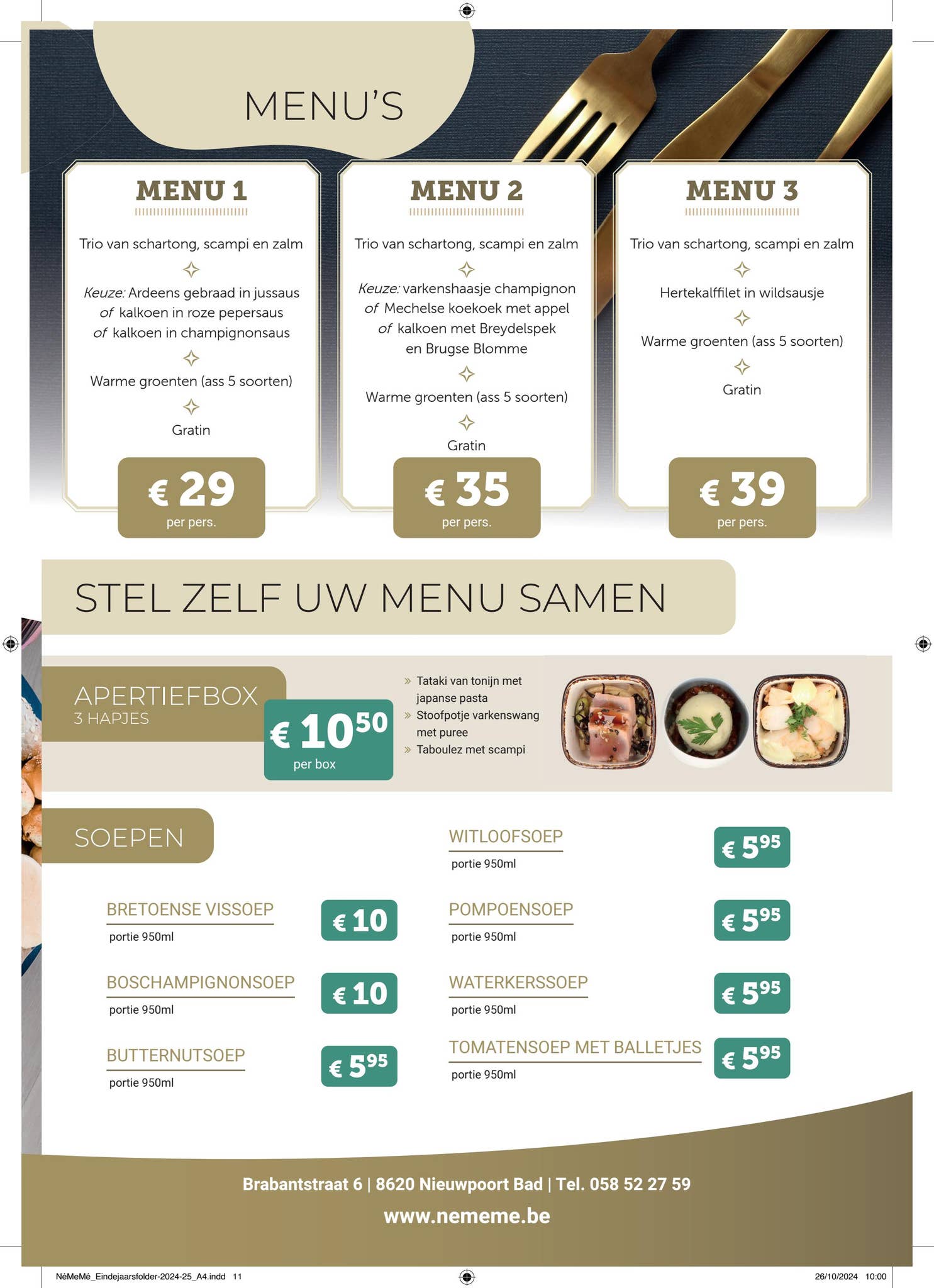 NéMeMé - Traiteur by creagency - Issuu