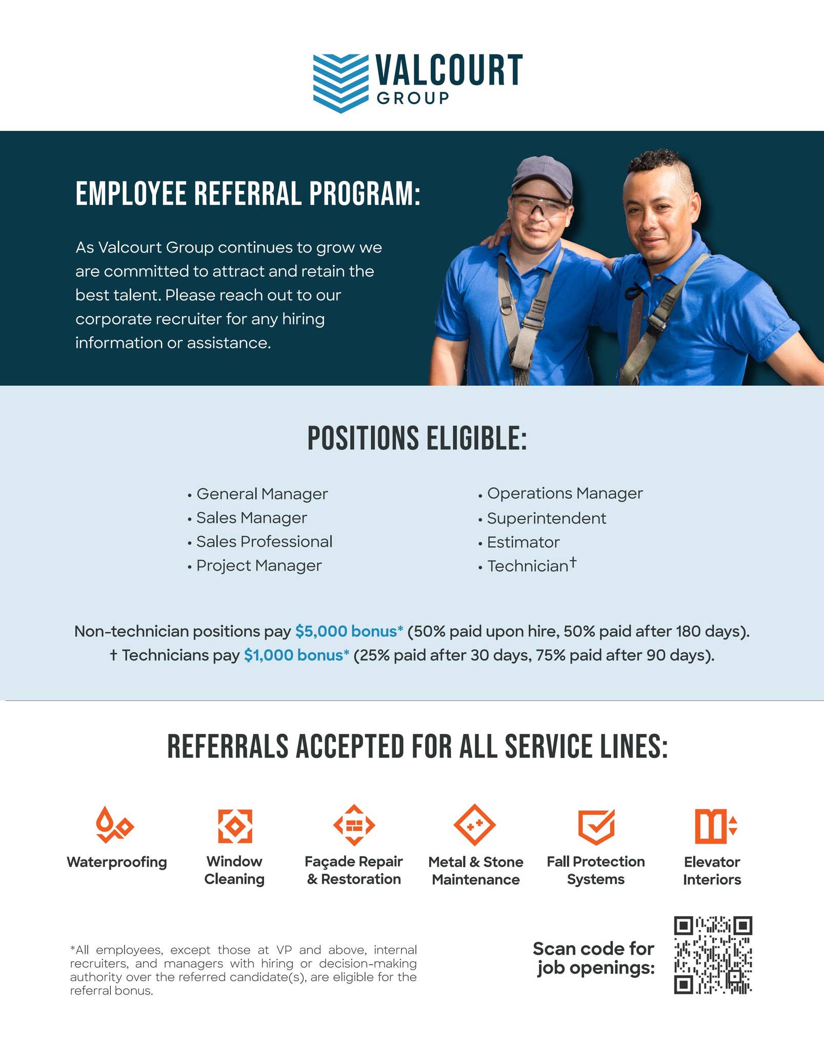 Employee Referral Flyer by The Valcourt Group - Issuu