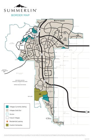 Trails Map by Summerlin - Issuu