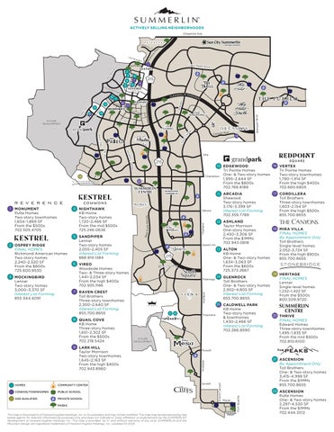 Summerlin Border Map by Summerlin - Issuu