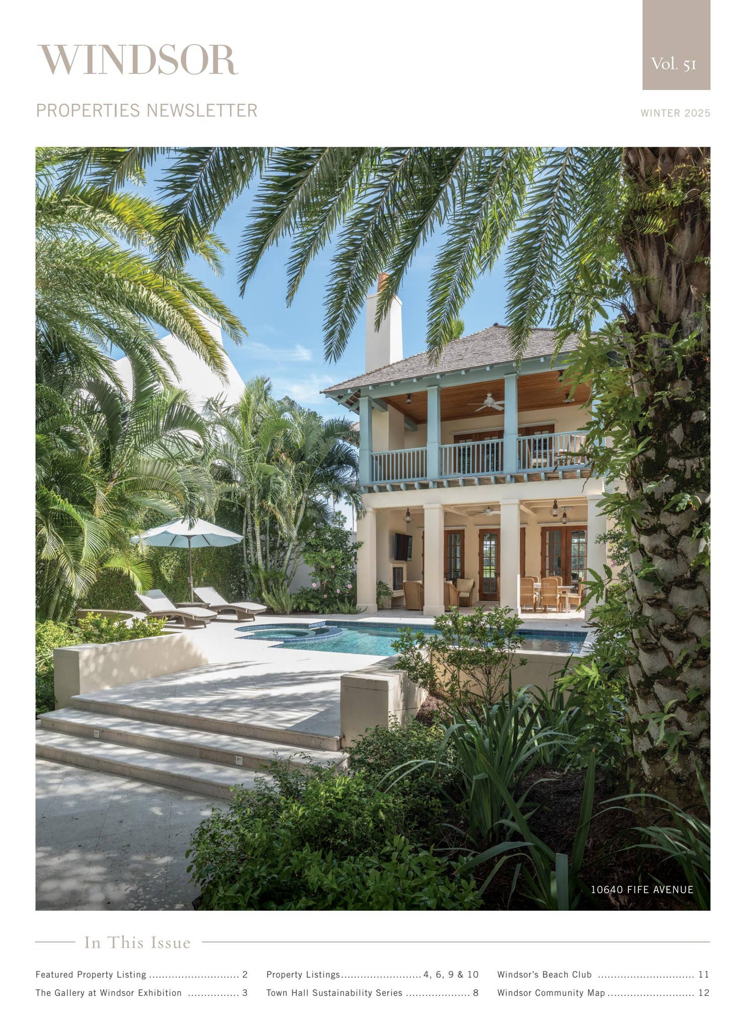 Windsor Properties Newsletter - Winter 2025 by Windsor Properties - Issuu