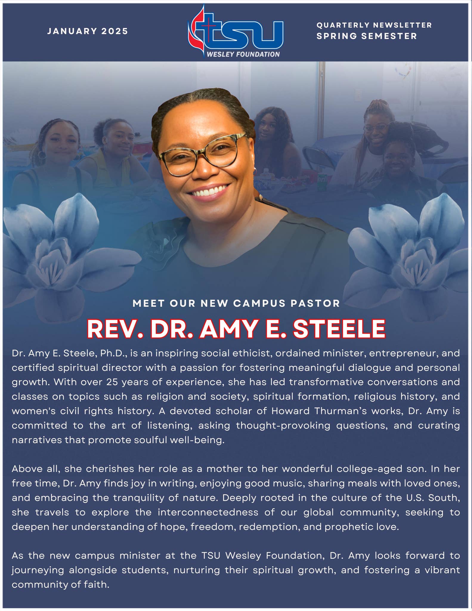 TSU WESLEY 615 NEWSLETTER | SPRING 2O25 by The TSU Wesley Foundation ...