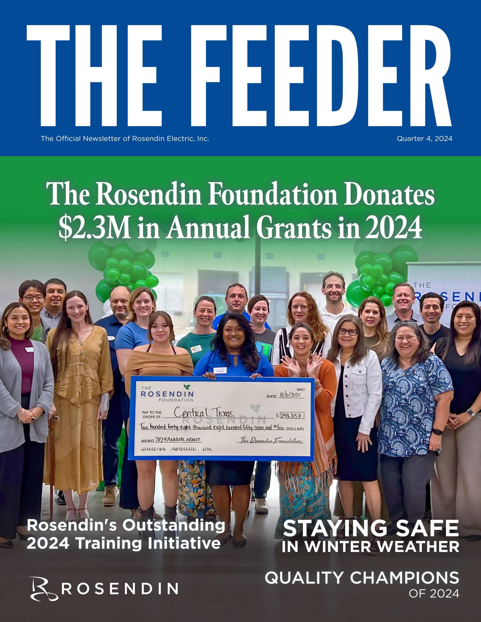 The Feeder: The Rosendin Foundation Donates $2.3M in Annual Grants in ...