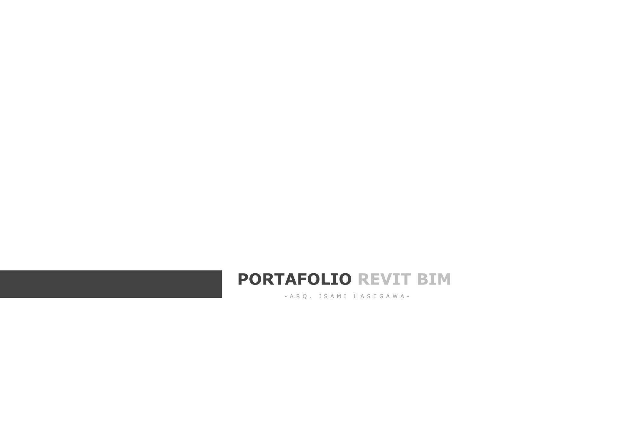 PORTAFOLIO REVIT BIM 2025 by Isami Hasegawa - Issuu