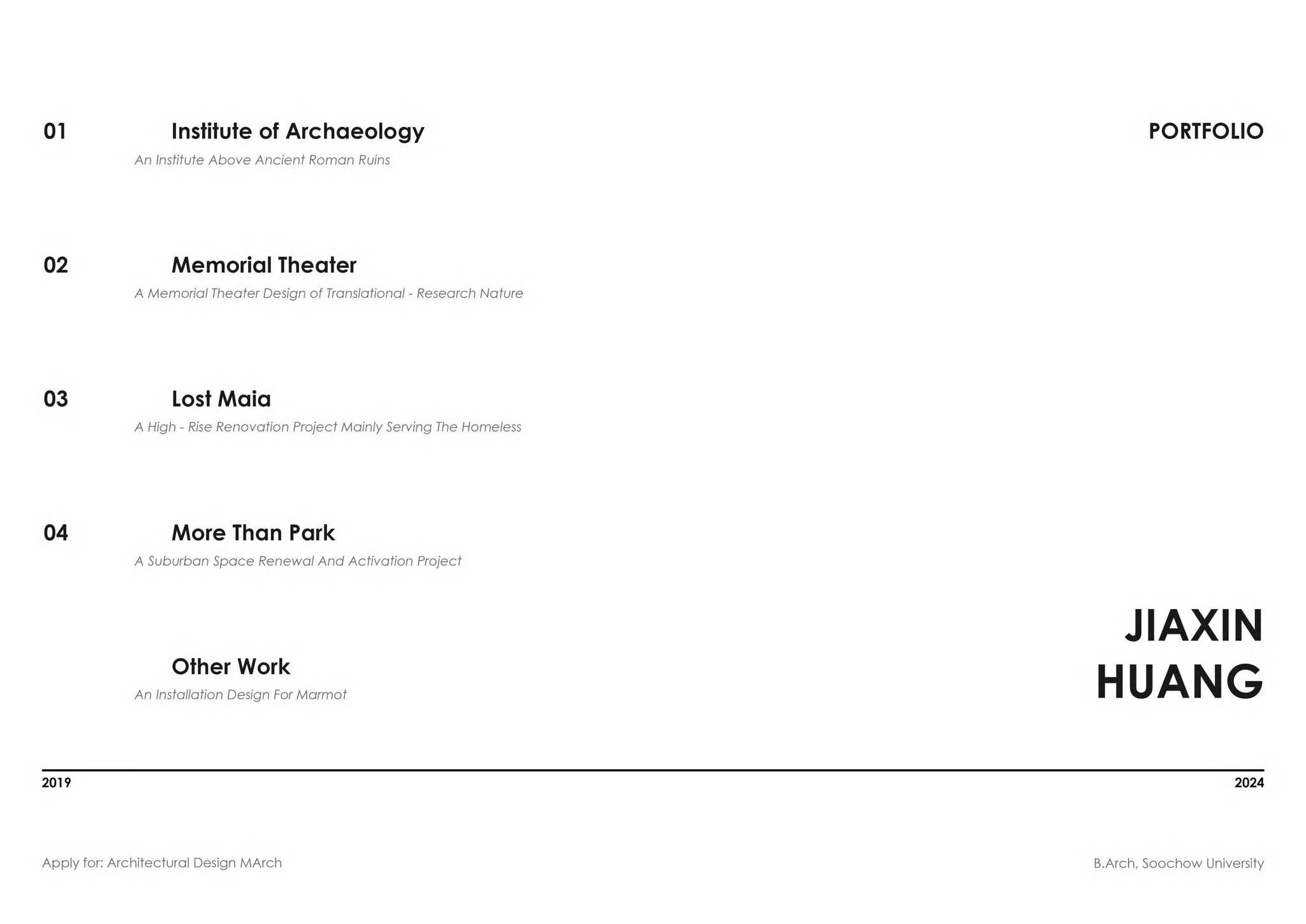 Jiaxin Huang FOR UCL by Jiaxin_Huang - Issuu