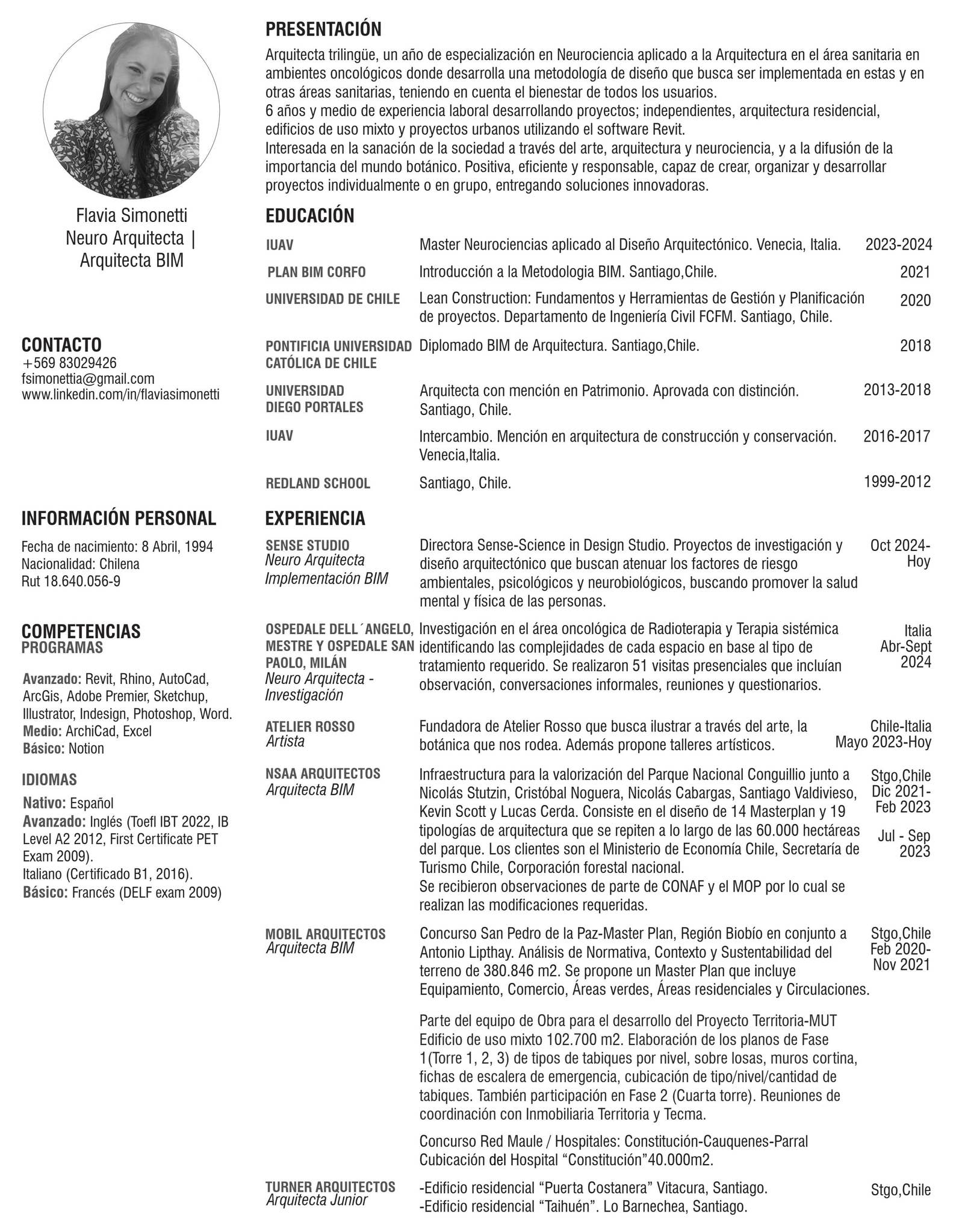 CV FS_esp by Flavia_Simonetti - Issuu