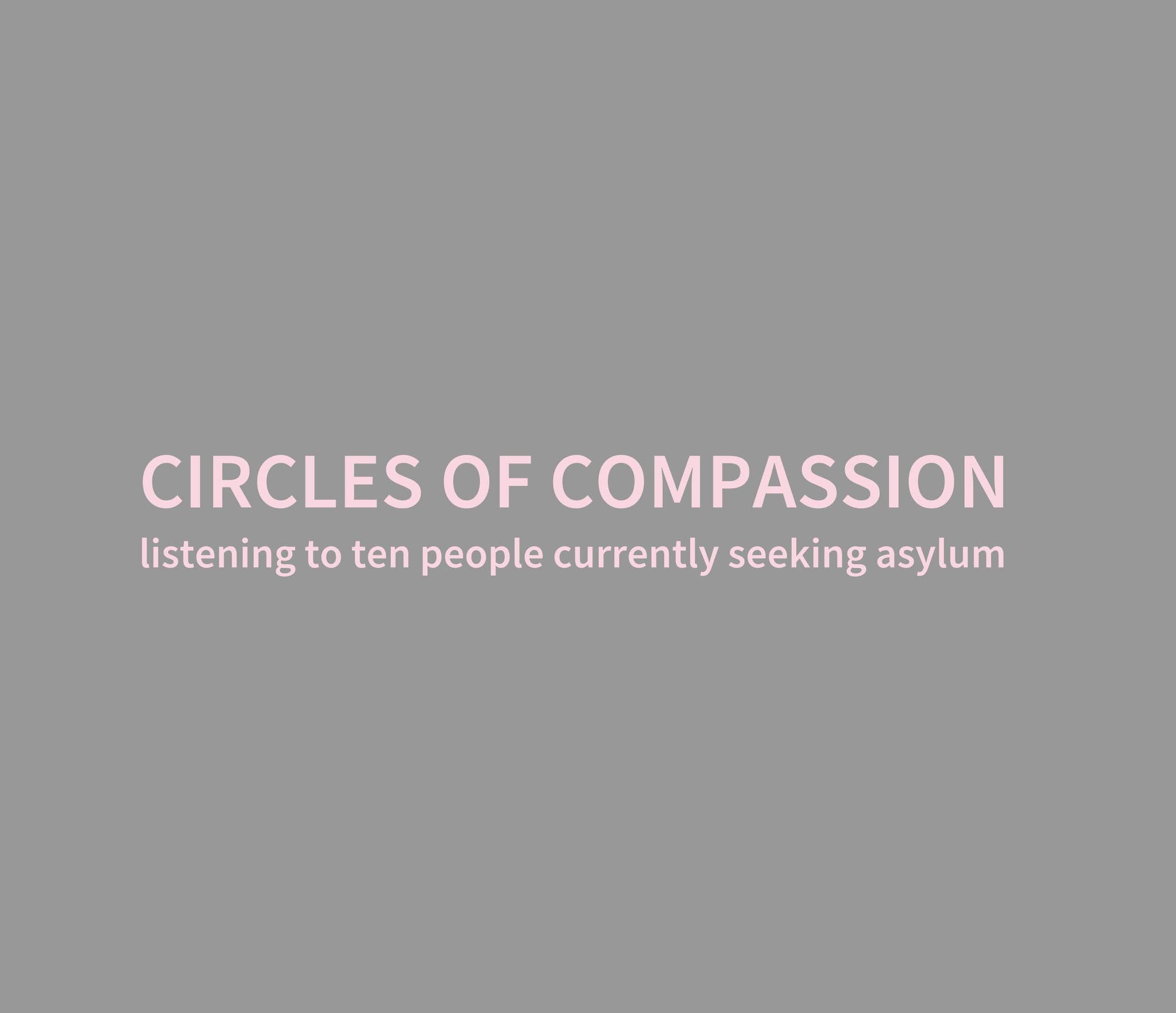 Circles of Compassion by Gerard Liston - Issuu
