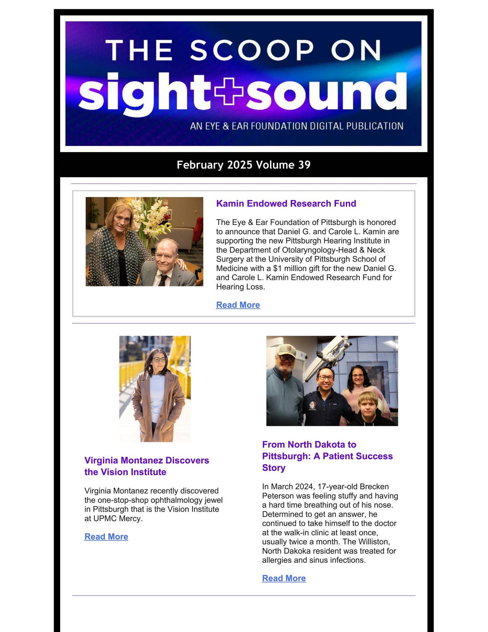 The Scoop, February 2025 by Eye & Ear Foundation of Pittsburgh - Issuu