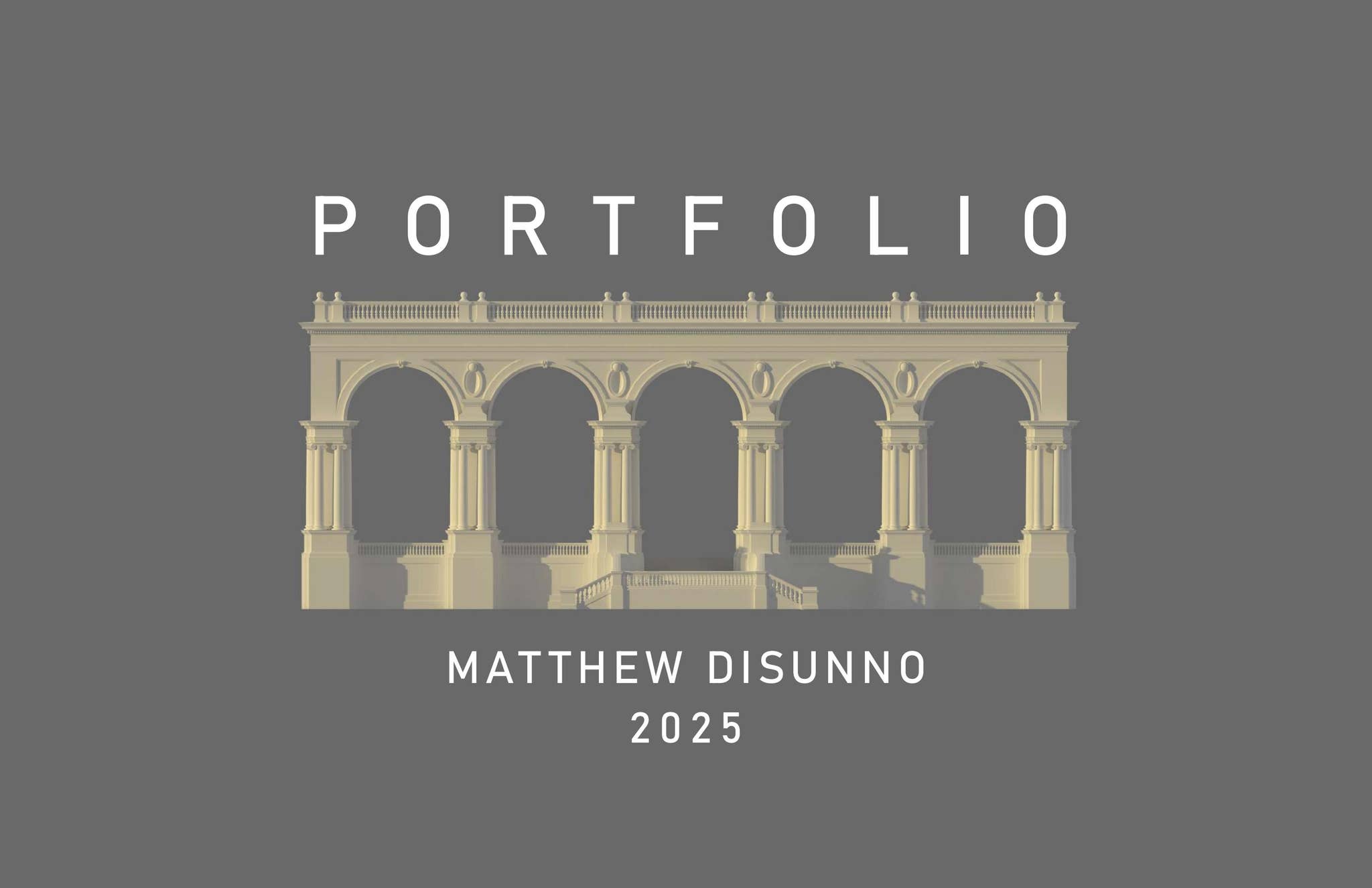DiSunno Portfolio 2025 by Matthew DiSunno - Issuu