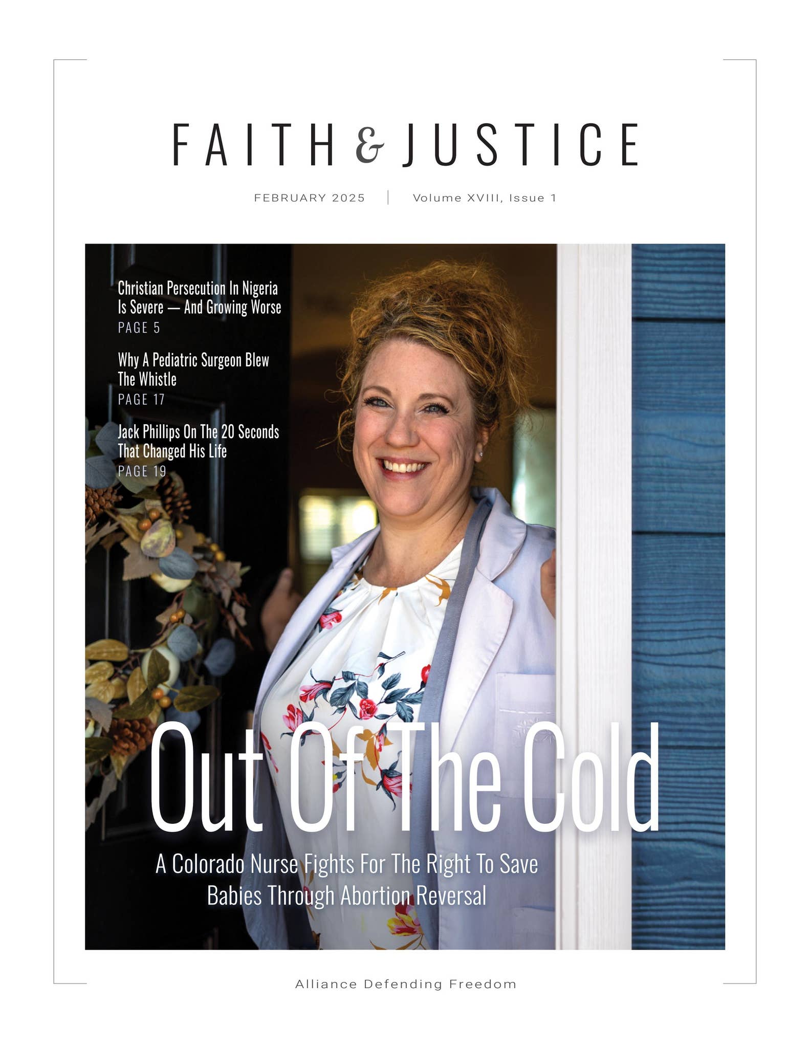 Out Of The Cold by Faith & Justice - Issuu