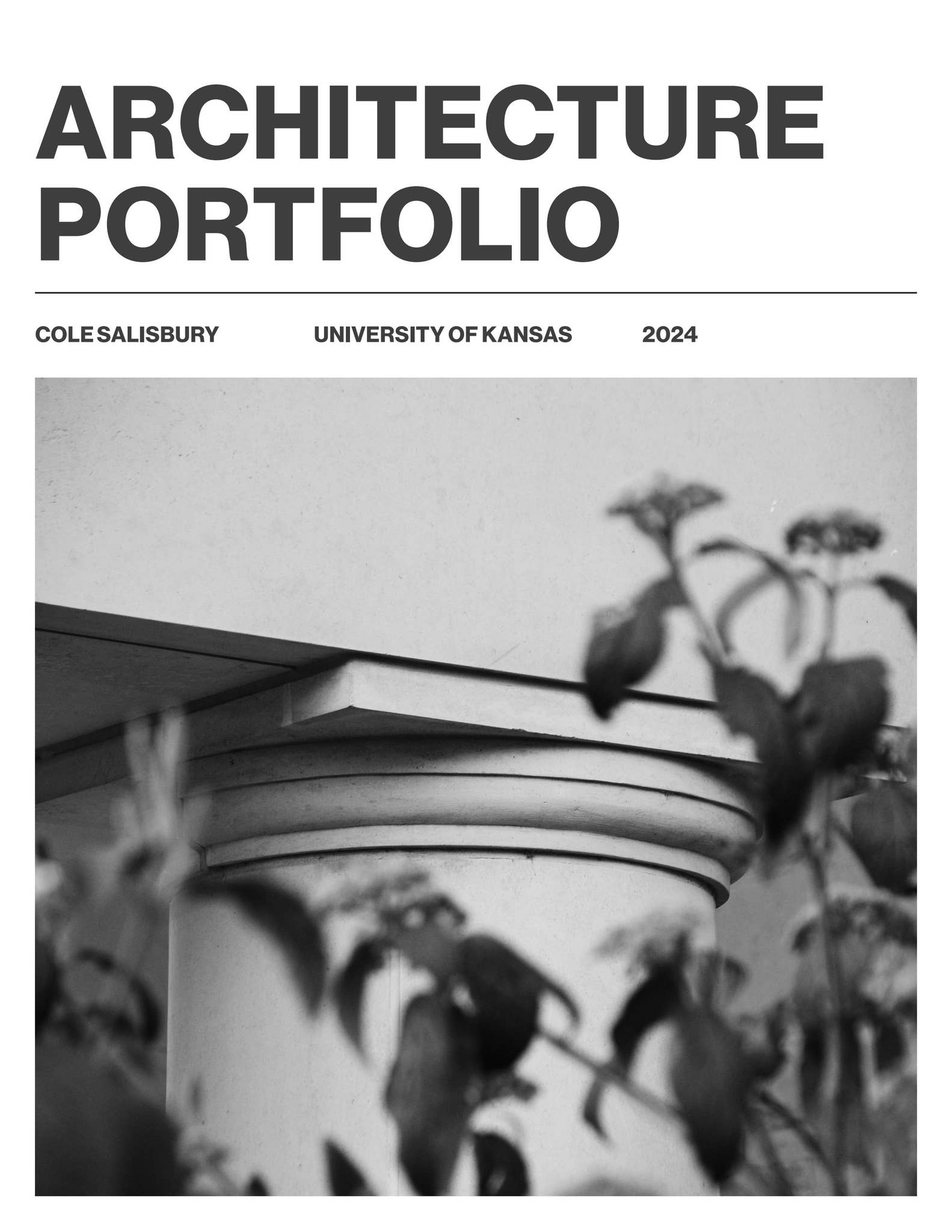 Architecture Portfolio - Cole Salisbury - 2024 by cole-salisbury - Issuu