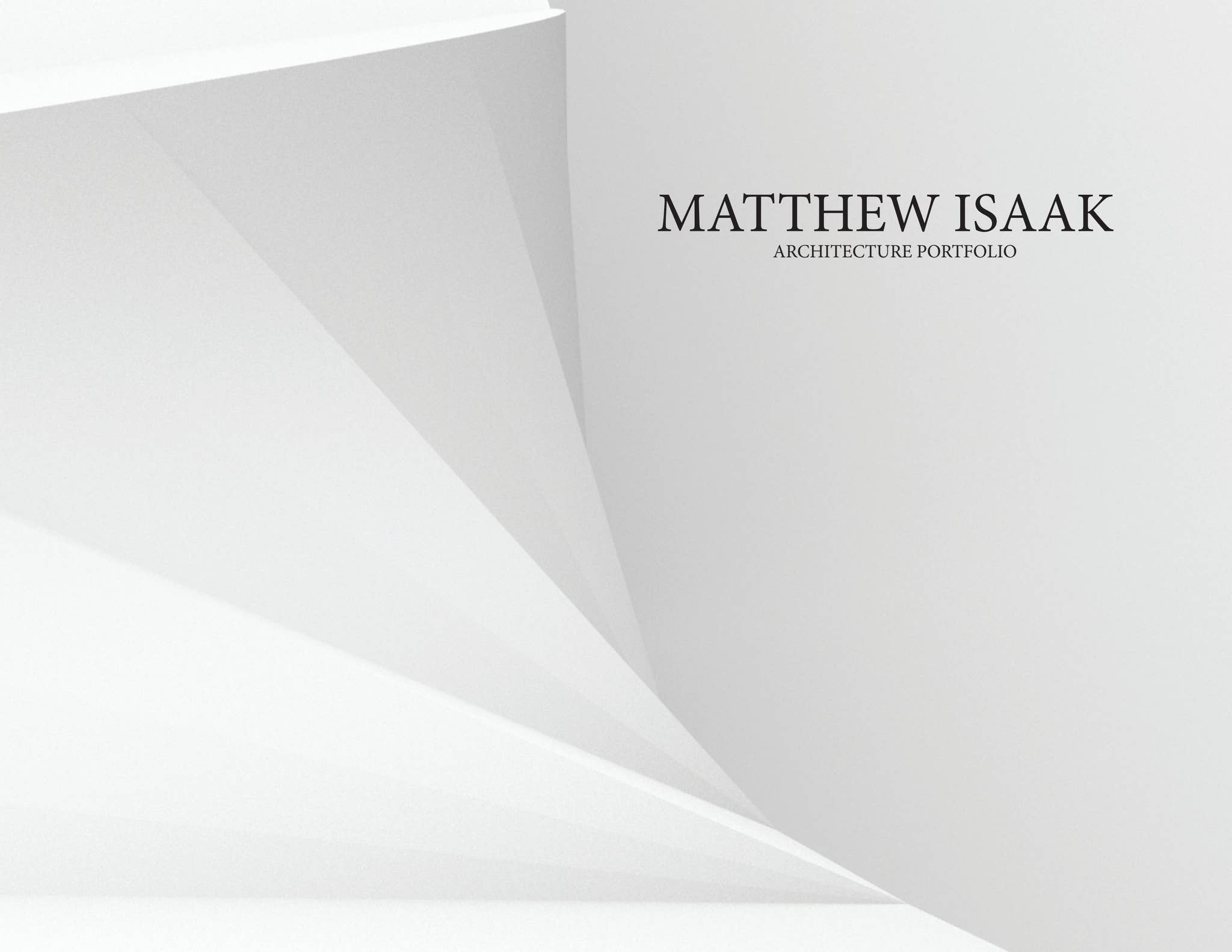 Matt Isaak 2025 Portfolio by mcisaak - Issuu