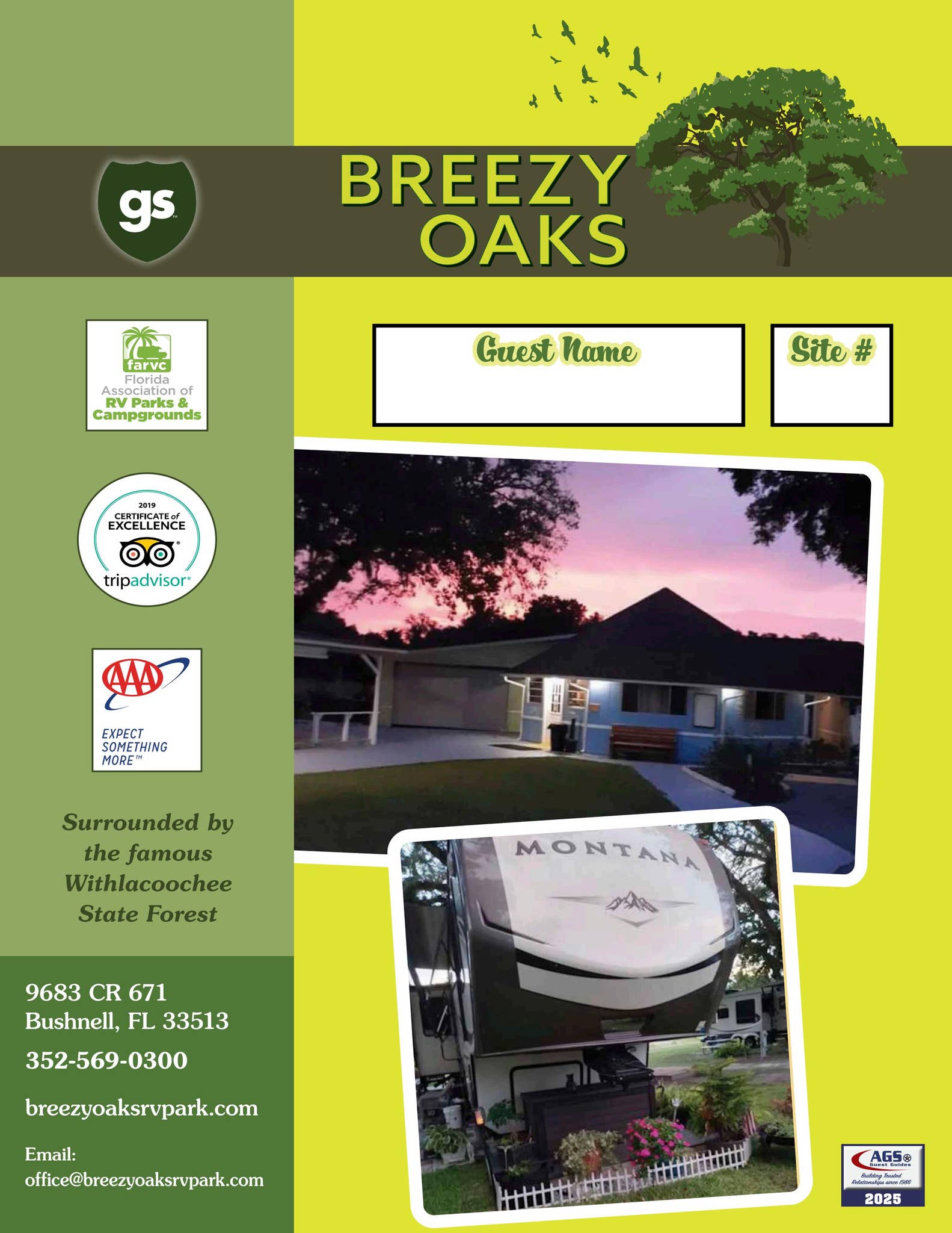 Breezy Oaks RV Park by AGS/Texas Advertising - Issuu