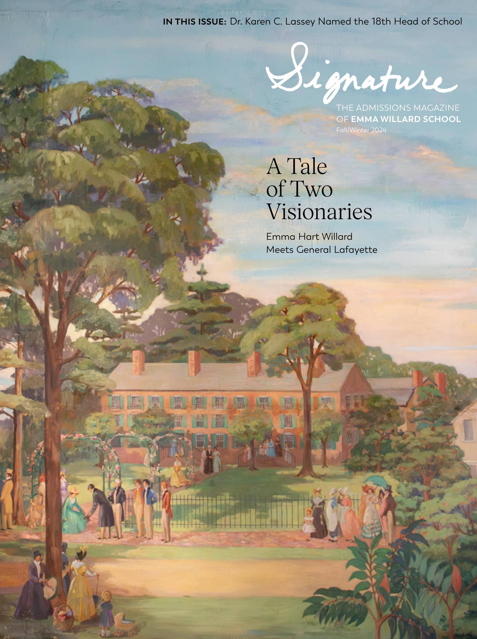 Signature magazine - Fall 2024/Winter 2025 by Emma Willard - Issuu
