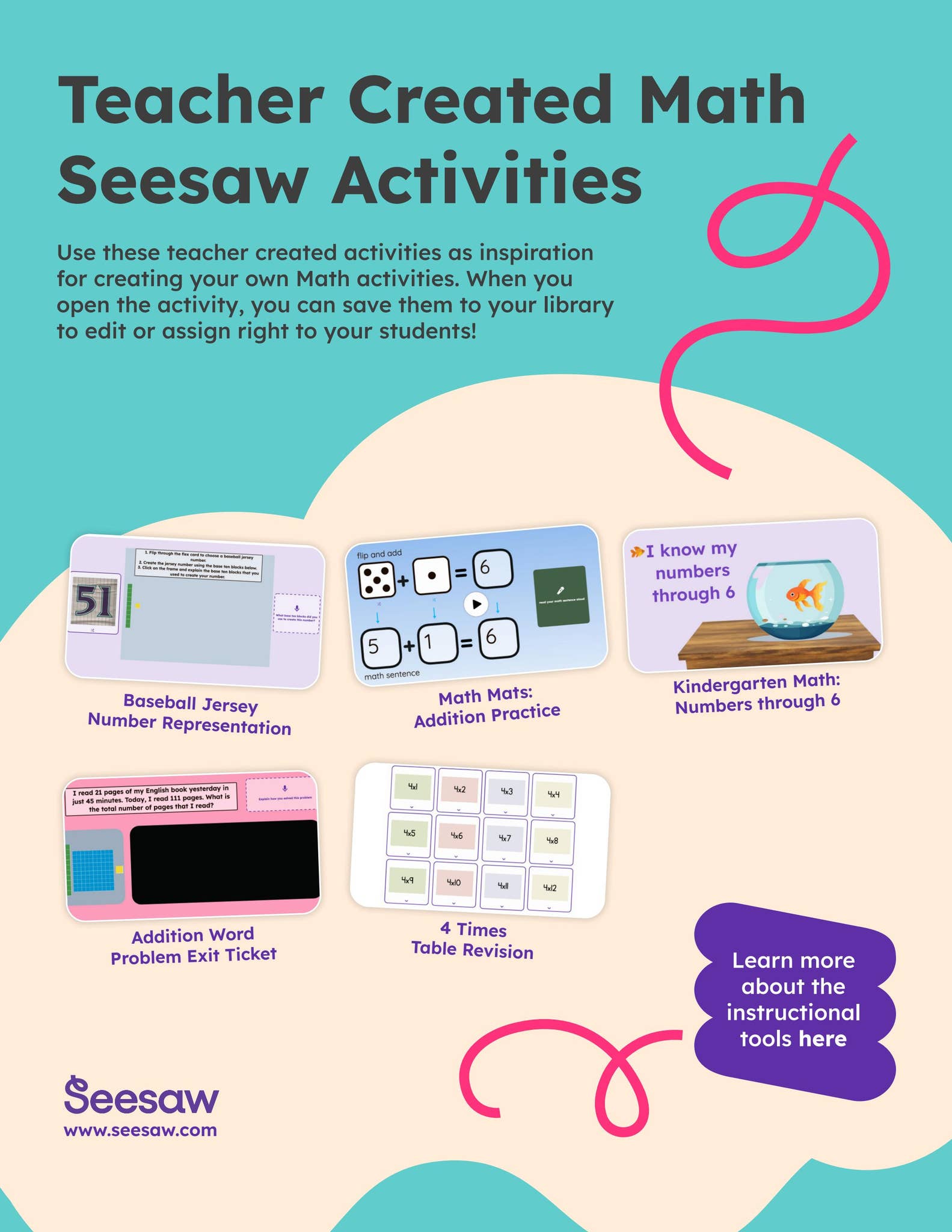 Teacher Created Math Seesaw Activities by seesawlearning - Issuu