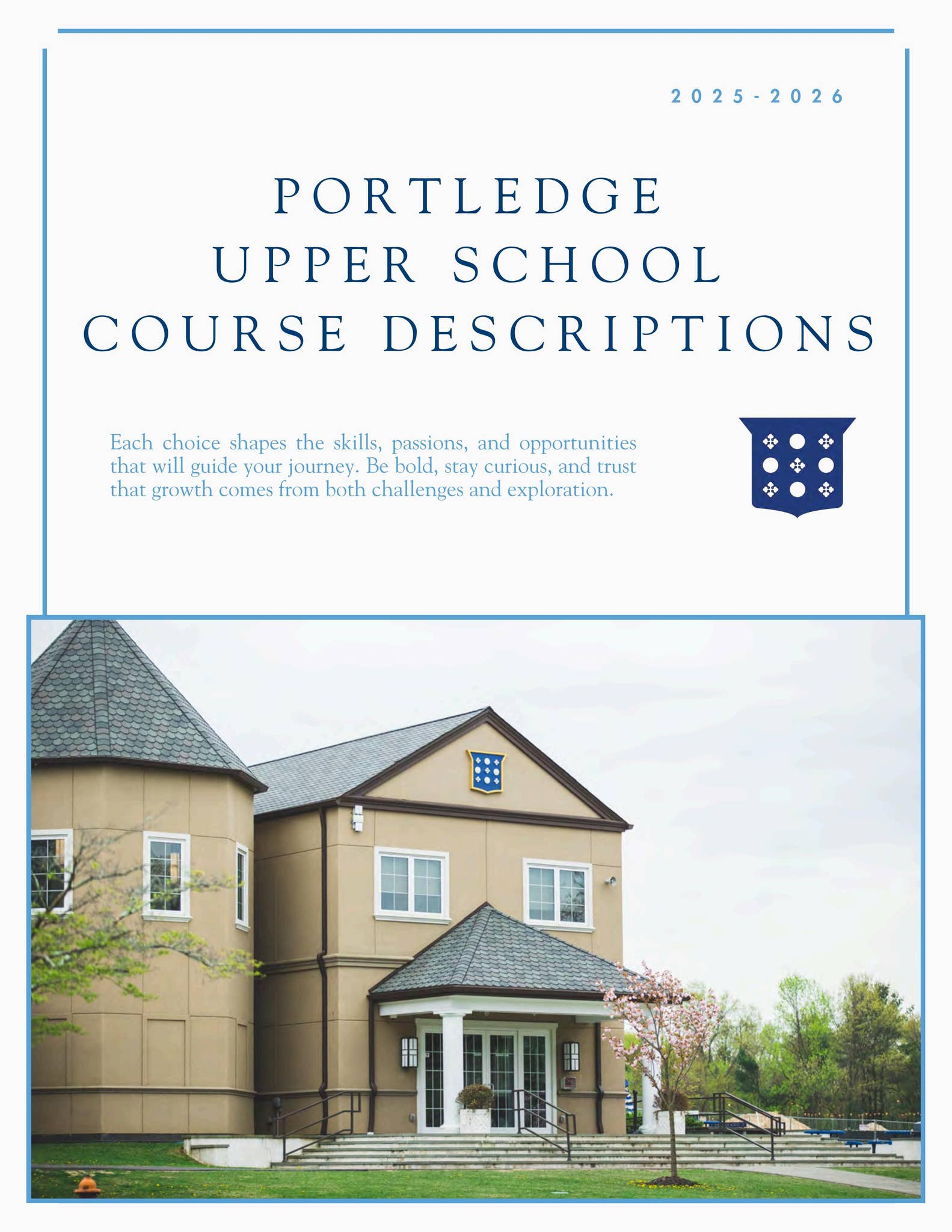 Upper School Course Descriptions Booklet 2025-2026 by Portledge School ...