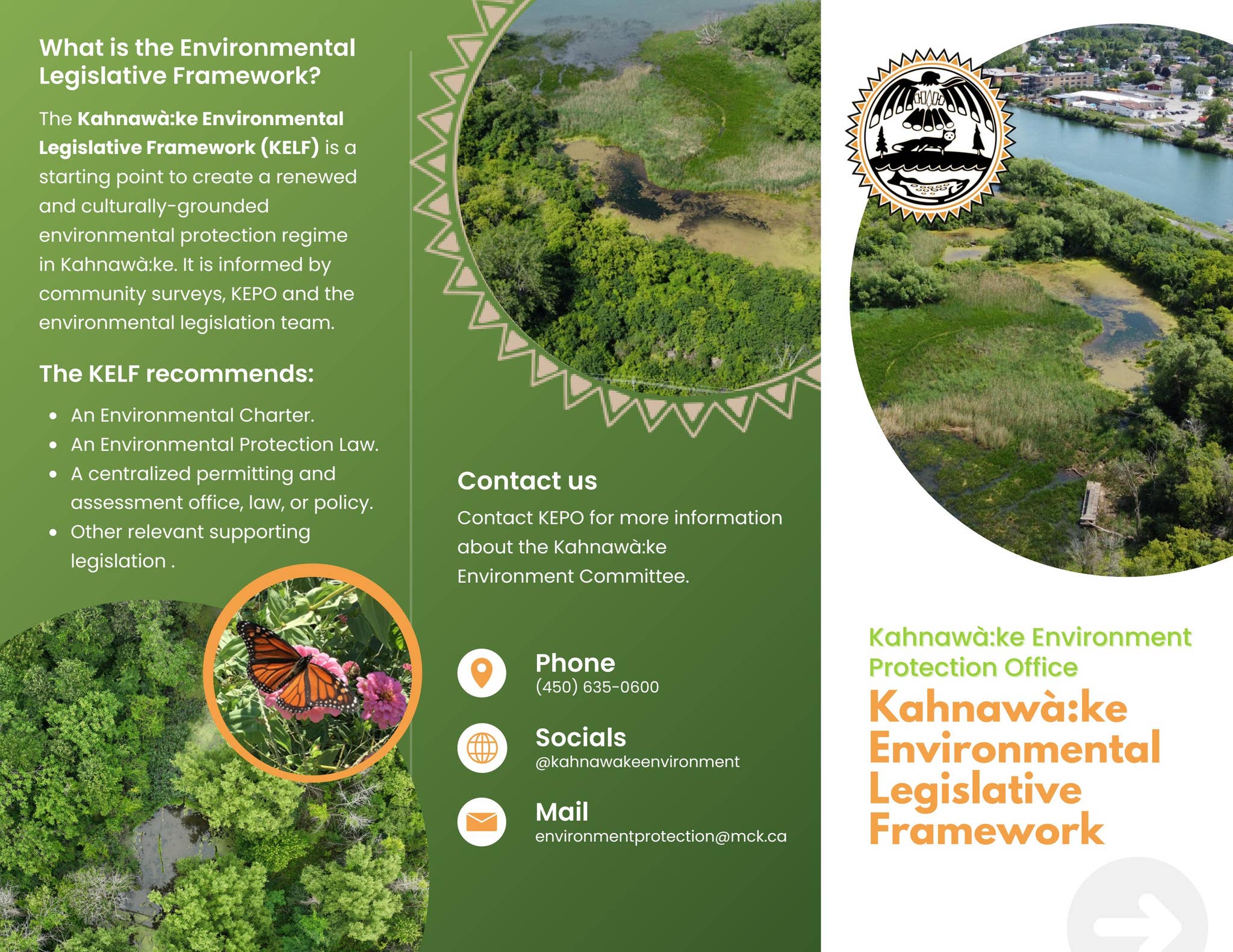 Kahnawà:ke Environmental Legislative Framework Pamphlet by kepo-mck - Issuu