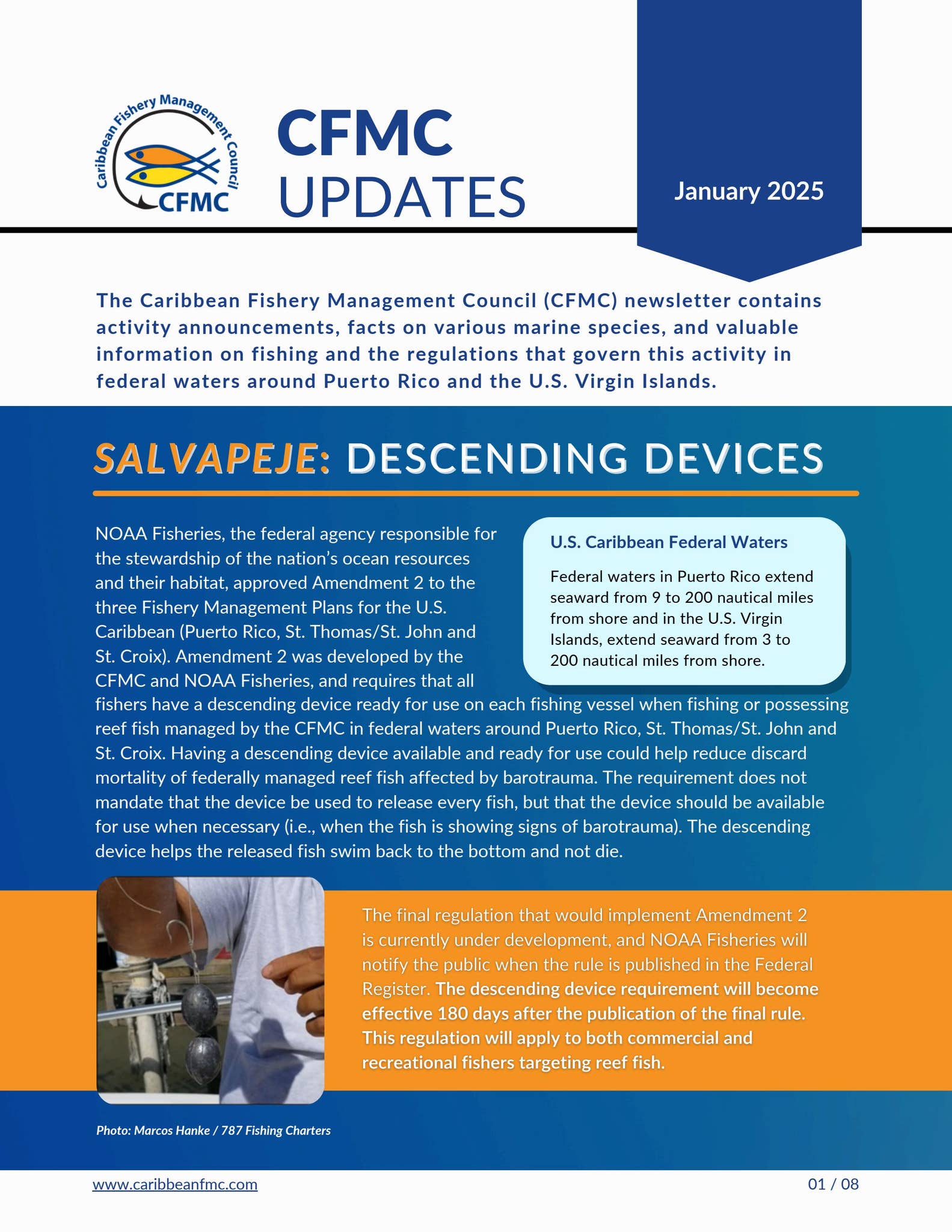 CFMC Updates (January 2025) by Caribbean Fishery Management Council - Issuu