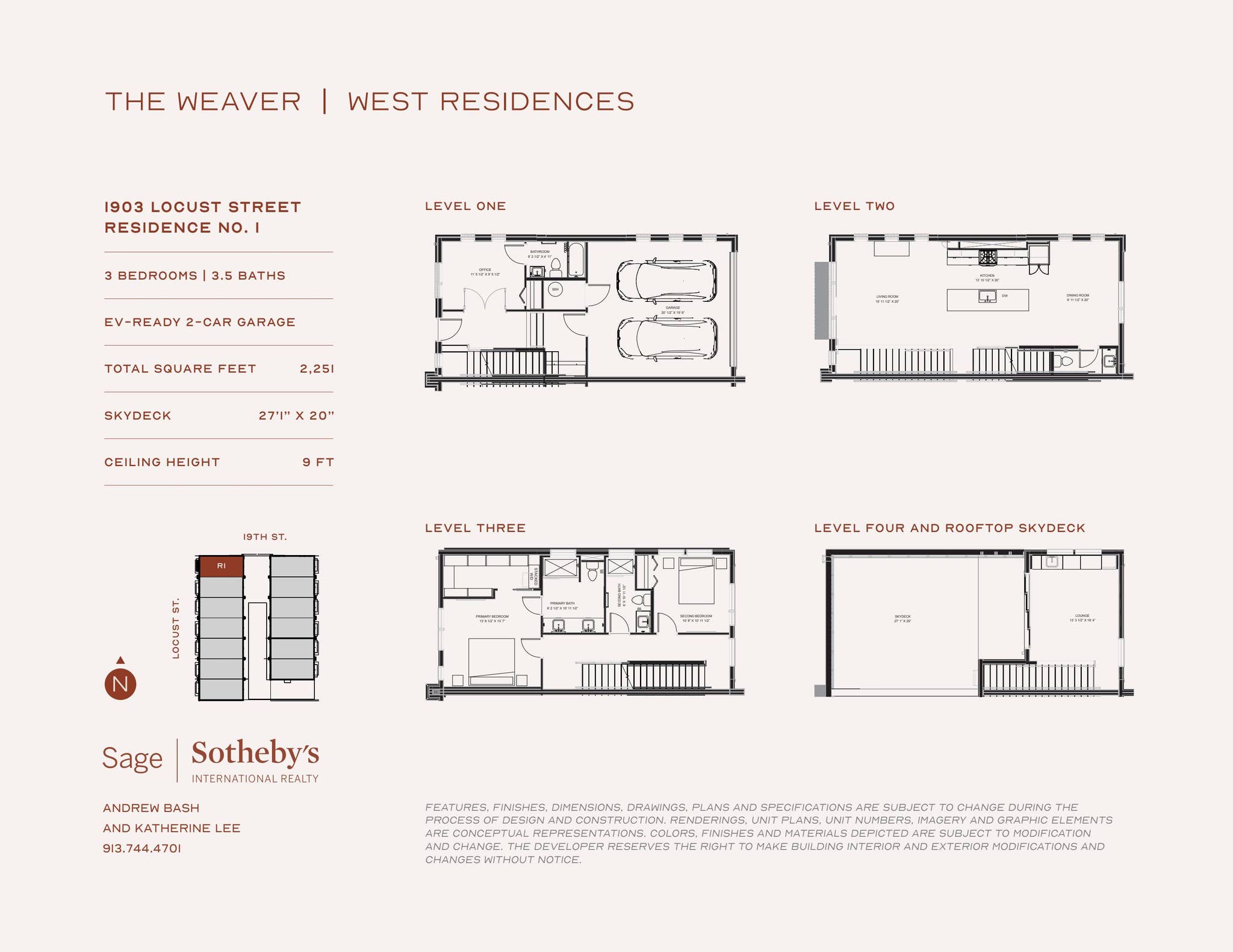 The Weaver Floor Plans Residence No 1 R2 by bashkc - Issuu