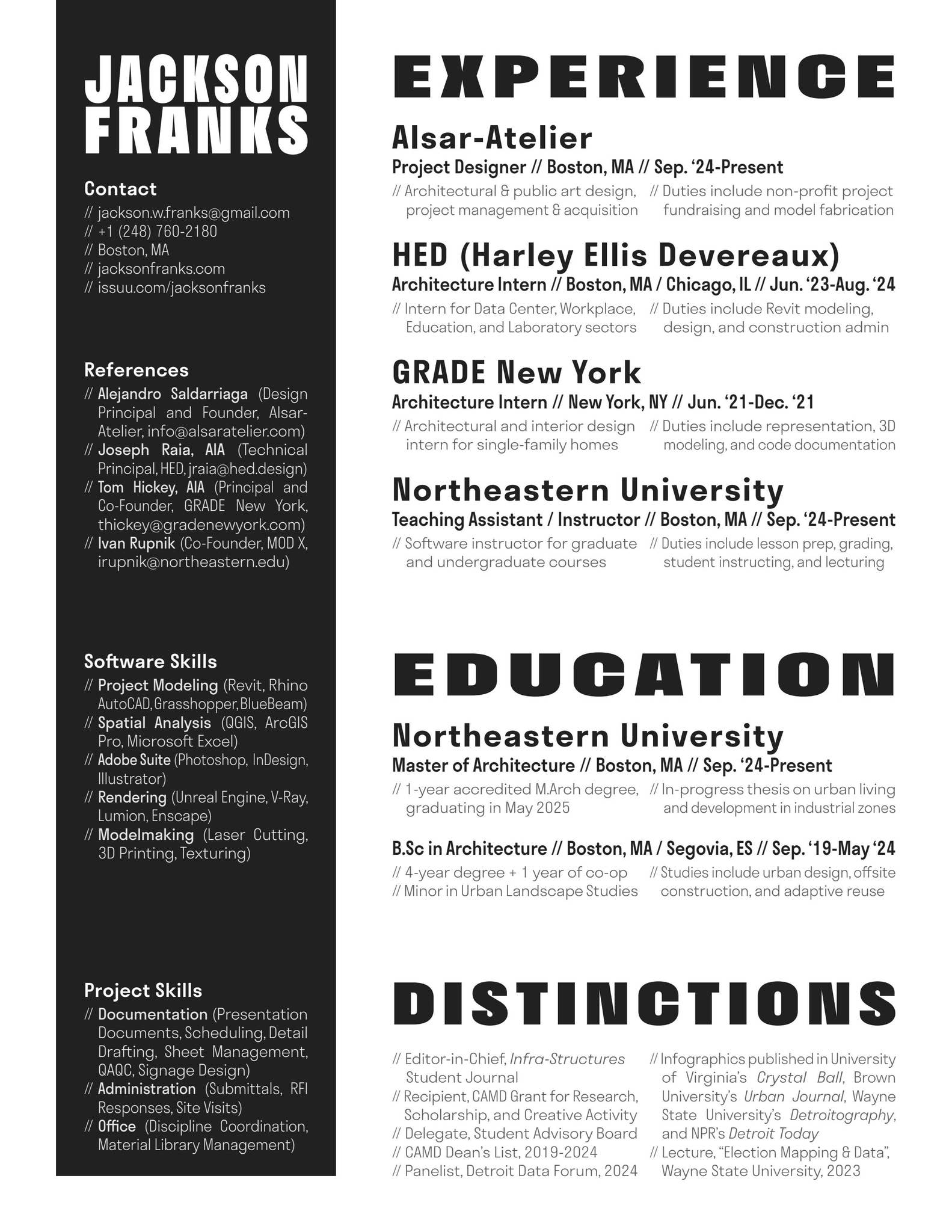 Jackson Franks Resume by Jackson Franks - Issuu