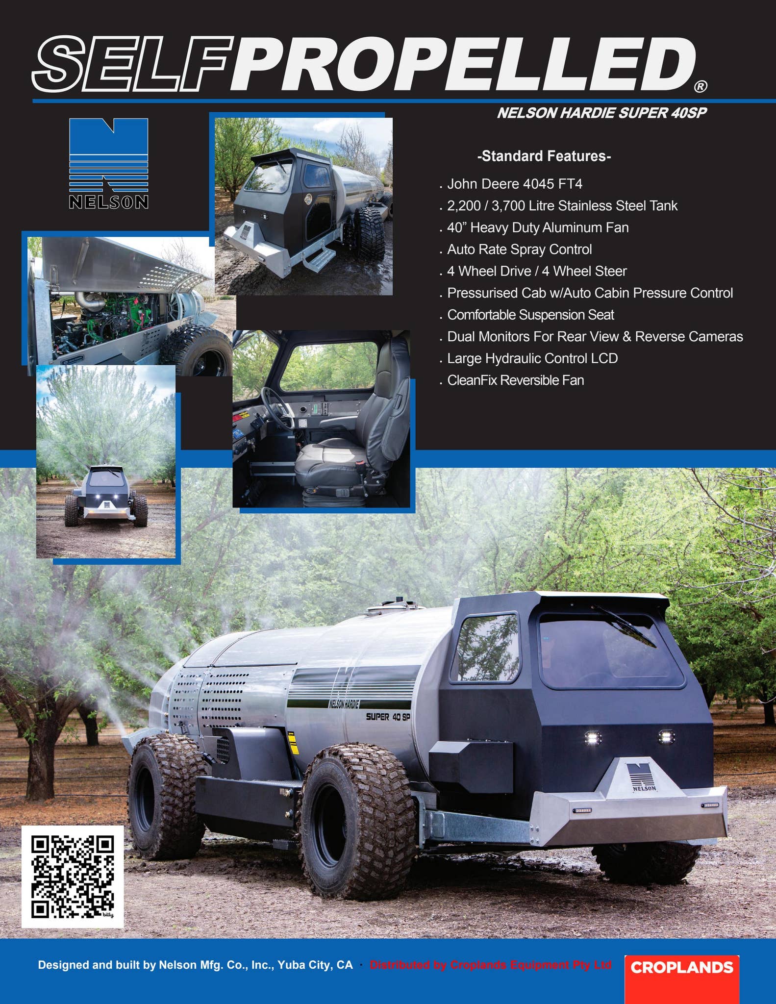 Croplands Nelson Hardie Sprayers Super-SP40 by Croplands Equipment - Issuu
