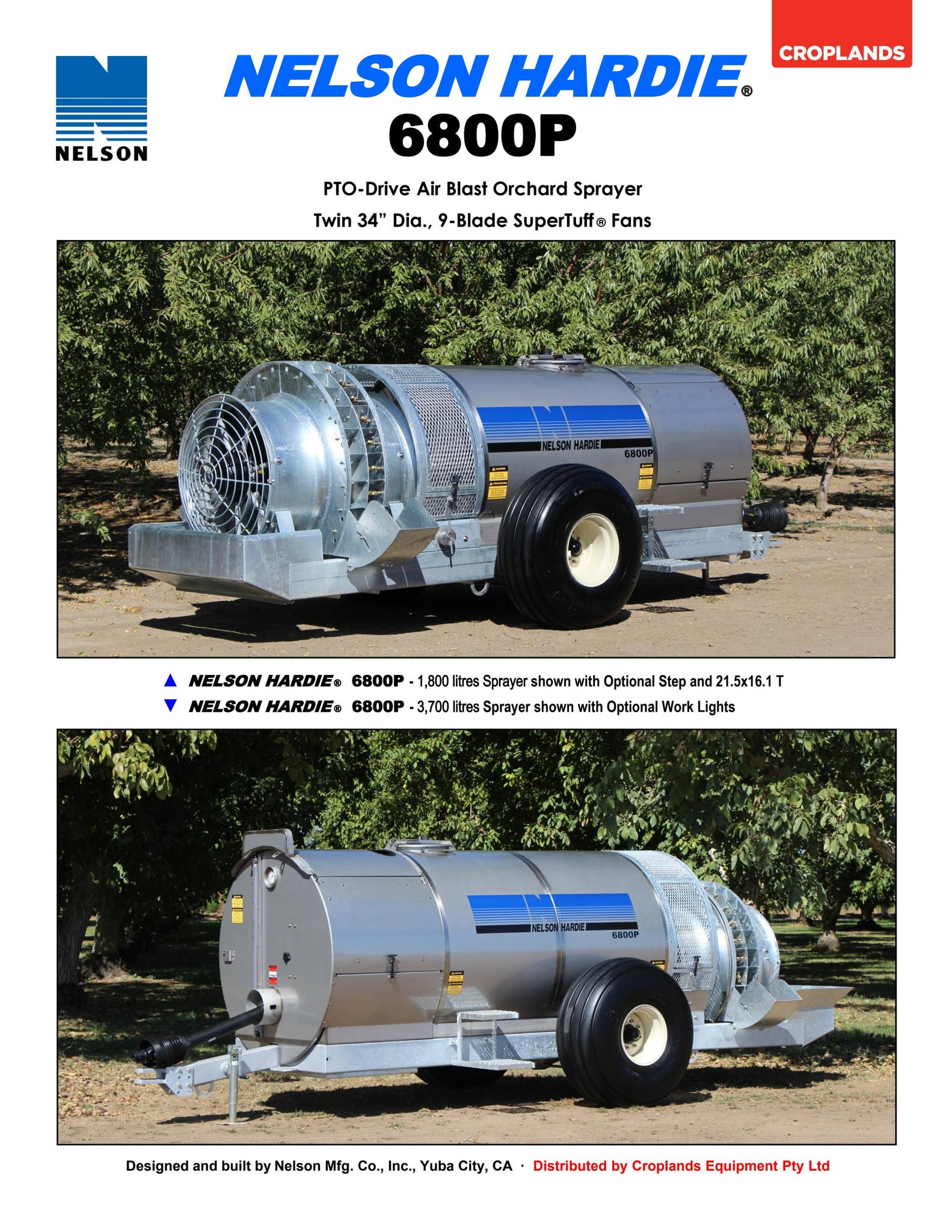 Croplands Nelson Hardie Sprayers-6800P by Croplands Equipment - Issuu