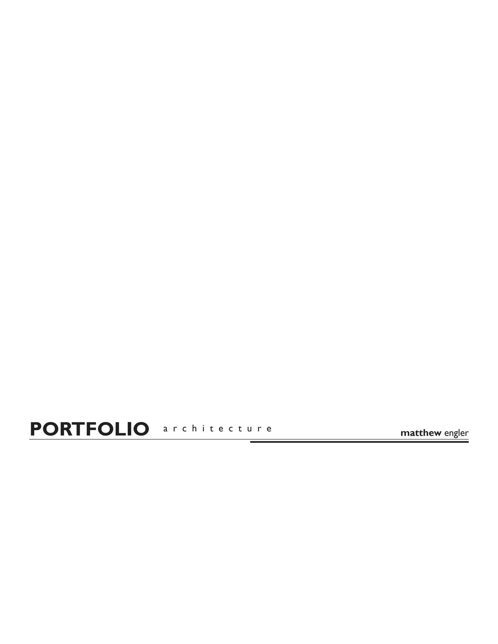 Matthew Engler's Portfolio by MatthewEngler - Issuu