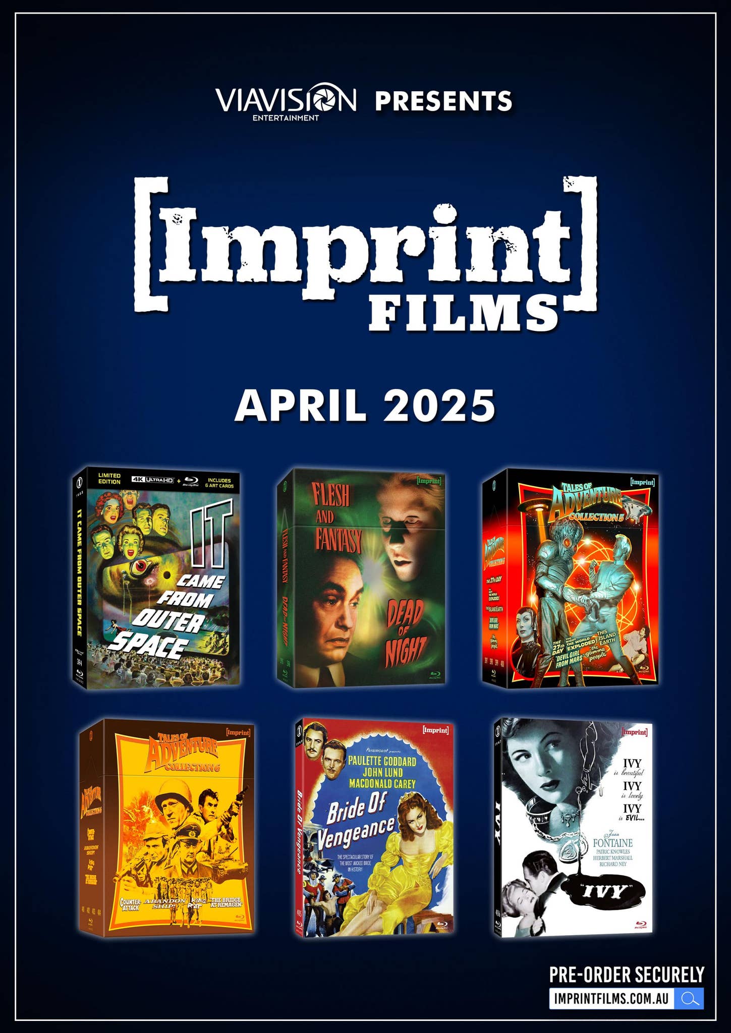 Imprint Films - Edition Forty-Eight (April 2025) by Via Vision Entertainment - Issuu