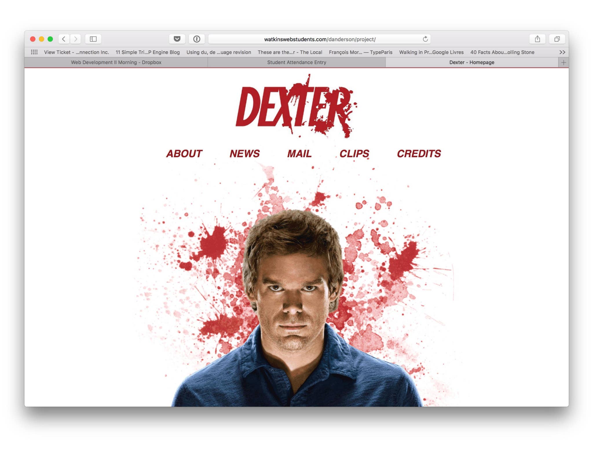Dexter Website by Derek Anderson by Belmont Digital Repository - Issuu