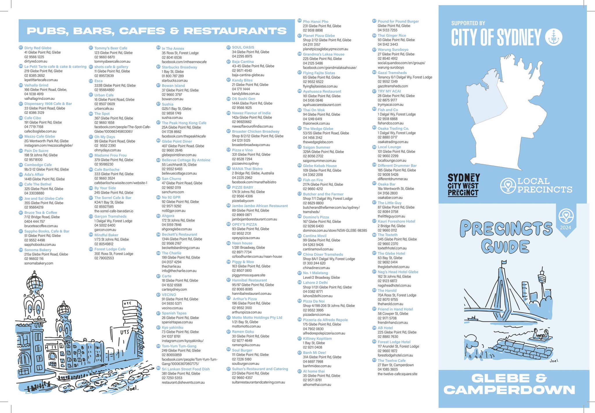 Glebe Camperdown Precinct Guide 2024 by Local Precincts Project - Issuu