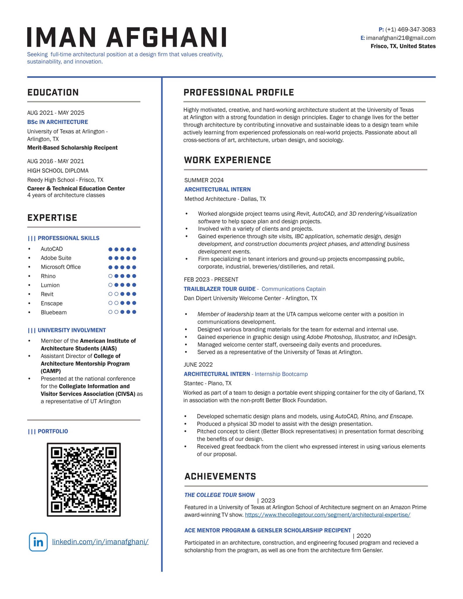 Iman Afghani - Resume 2025 by Iman Afghani - Issuu
