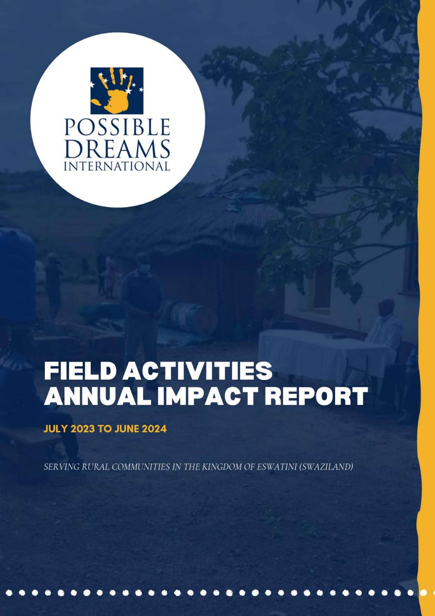 PDI: Field Annual Impact Report 2023-2024 by possibledreams - Issuu