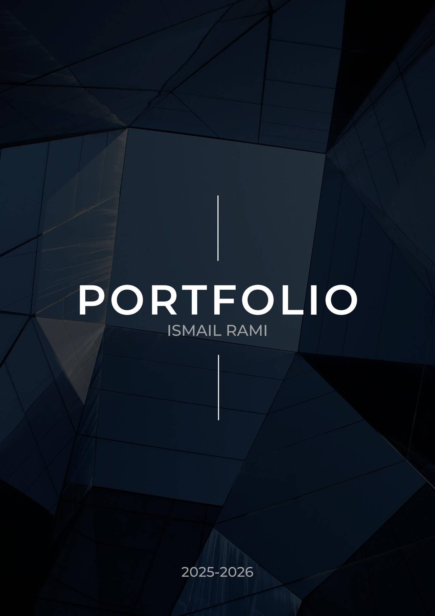 Portfolio, Ismail Rami by ismail rami - Issuu