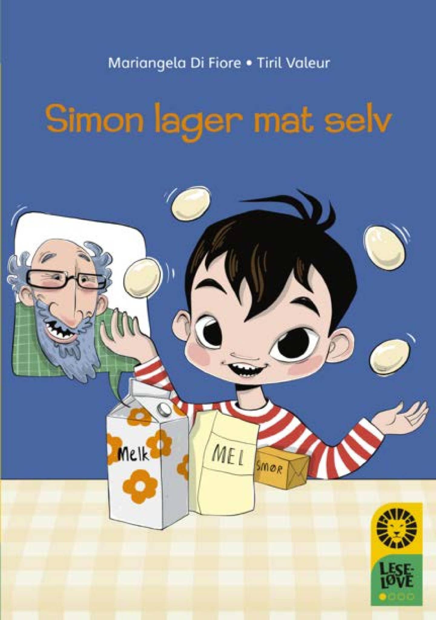 Utdrag Leseløve nivå 1 - Simon lager mat selv by Cappelen Damm AS - Issuu