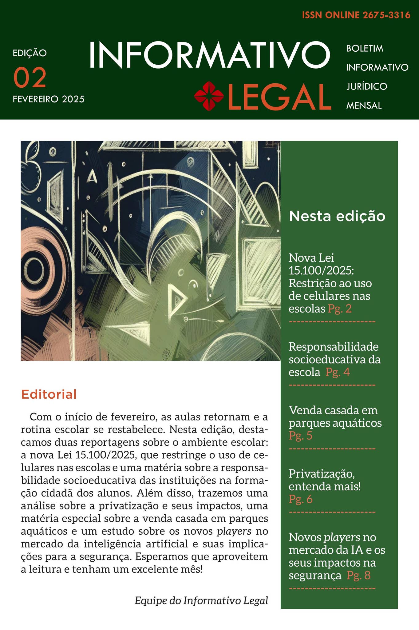 Informativo Legal - Nº02 - ANO 7 - FEVEREIRO - 2025 by Publicações São ...